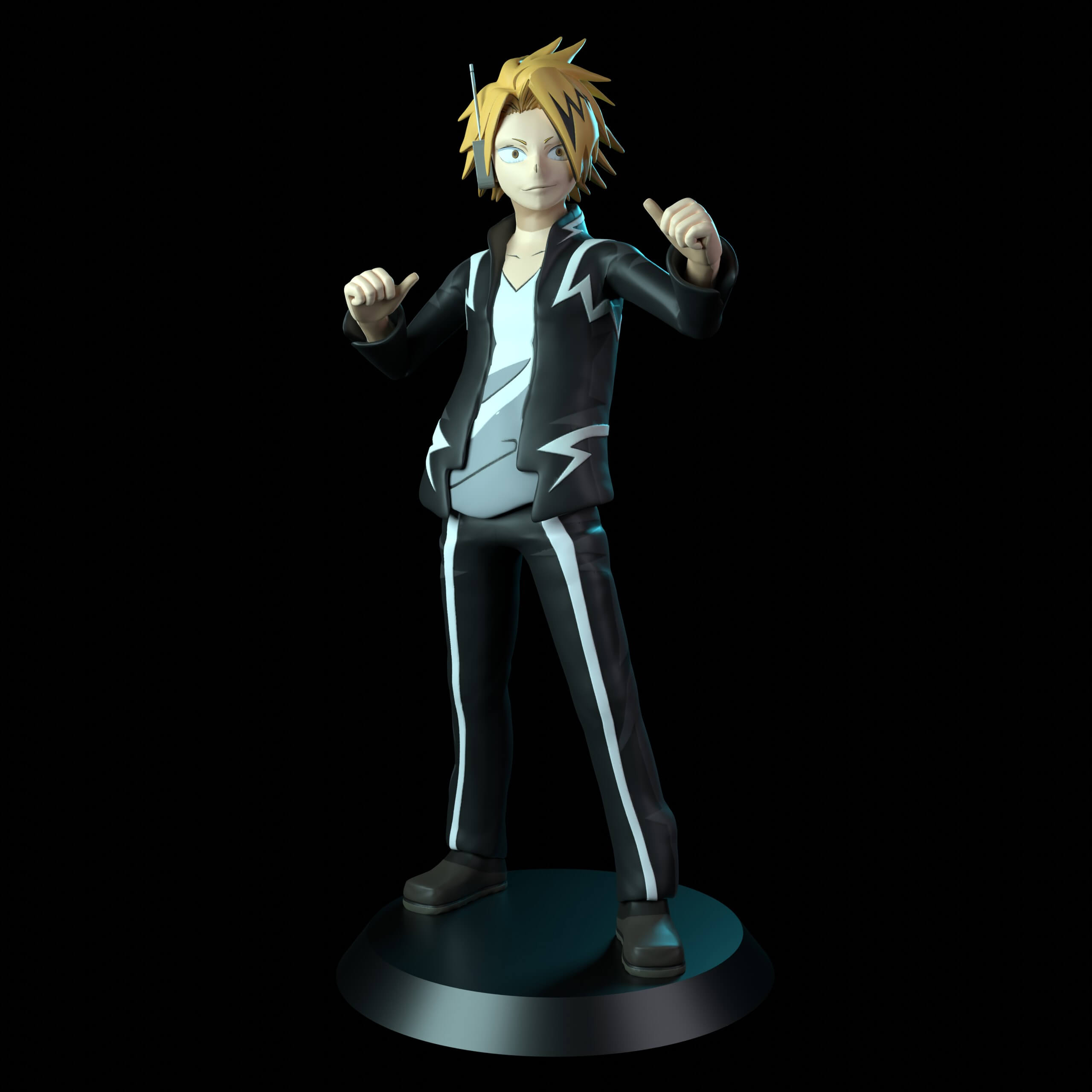 Denki Kaminari - 3D Model by Moogar