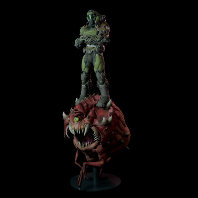 DOOM Cacodemon - 3D Model by Moogar