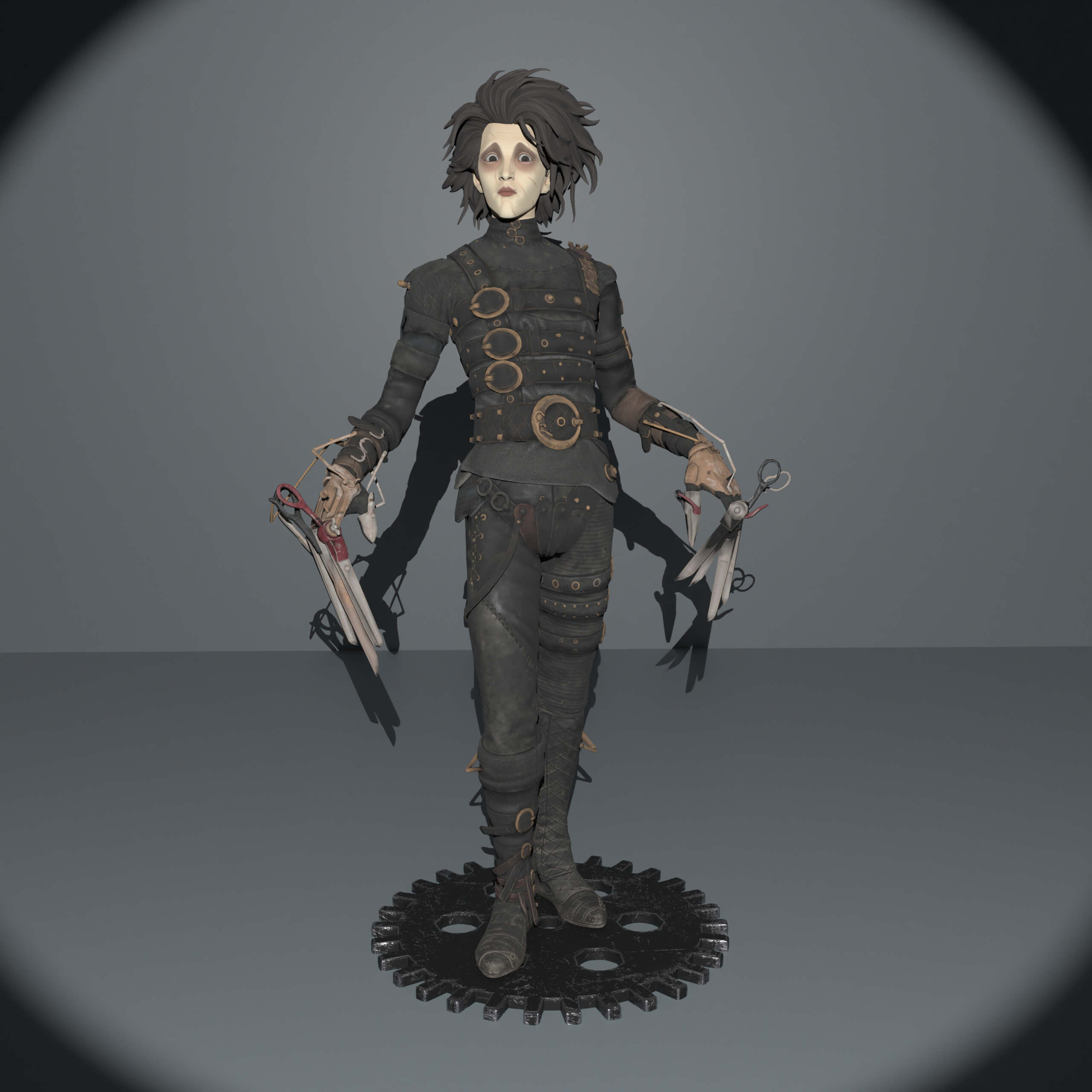 Edward Scrissorhands - 3D Model by Moogar