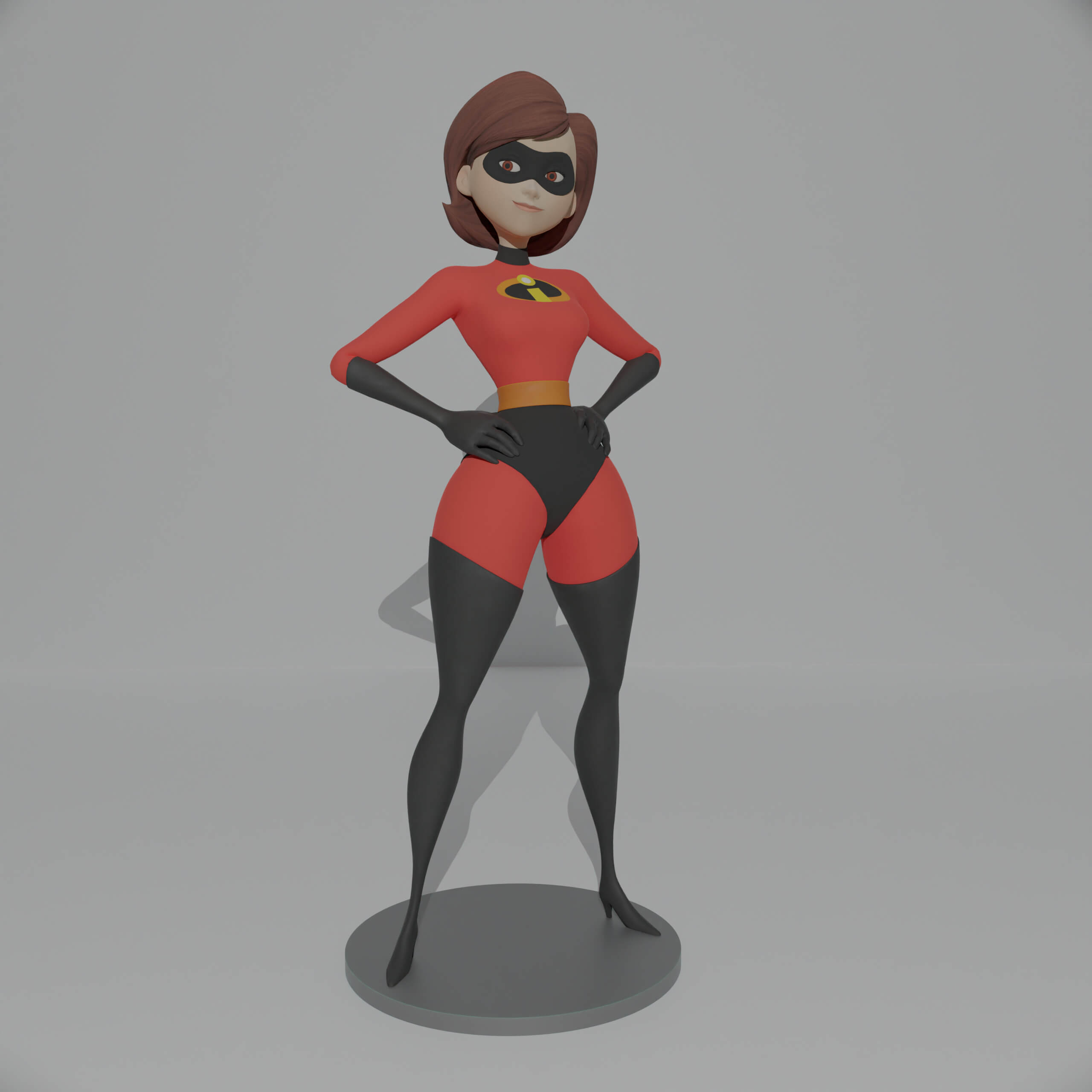 Elastigirl - Helen Parr 3D Model by Moogar