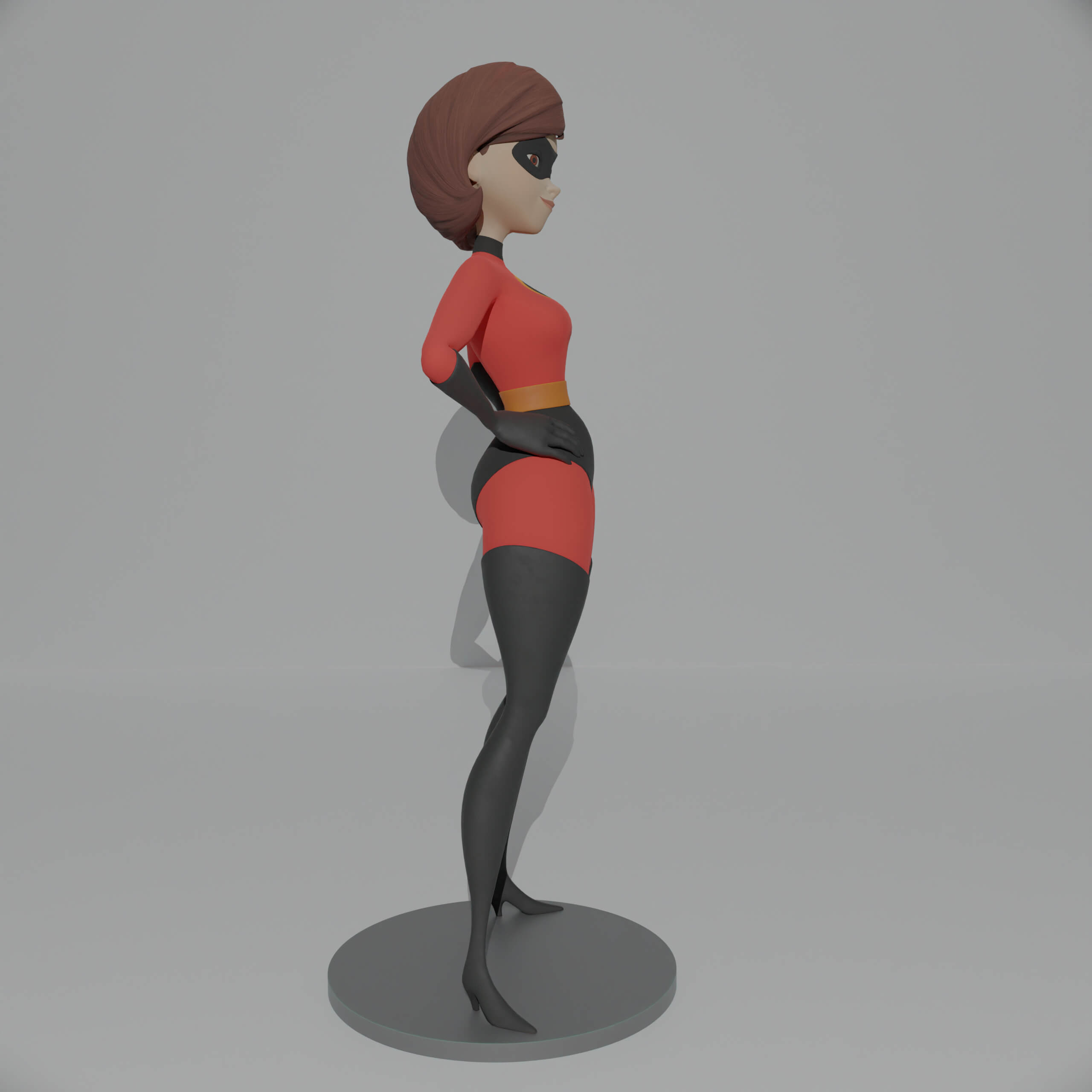 Elastigirl - Helen Parr 3D Model by Moogar