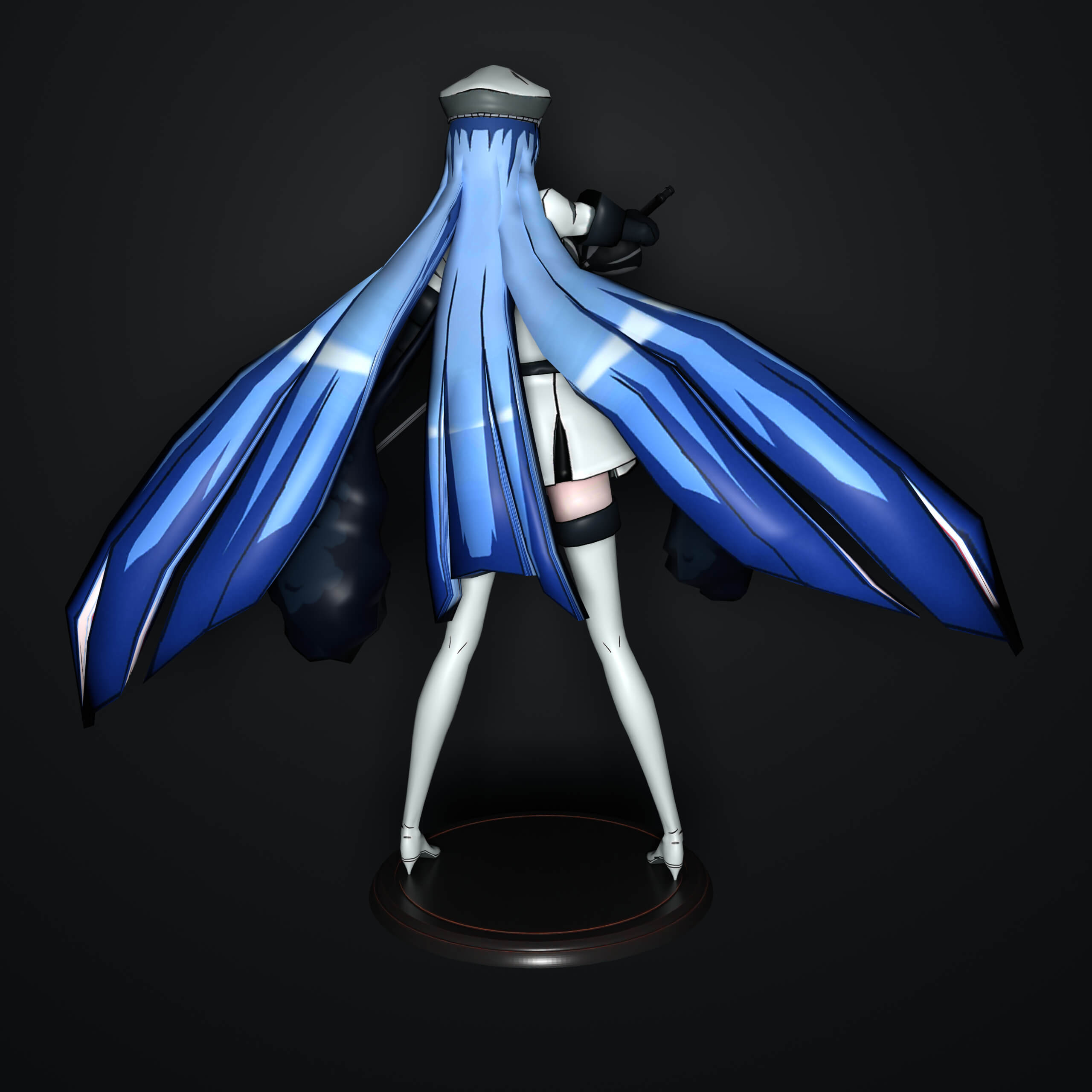 Esdeath Akame GA Kill - 3D Print Model by Moogar