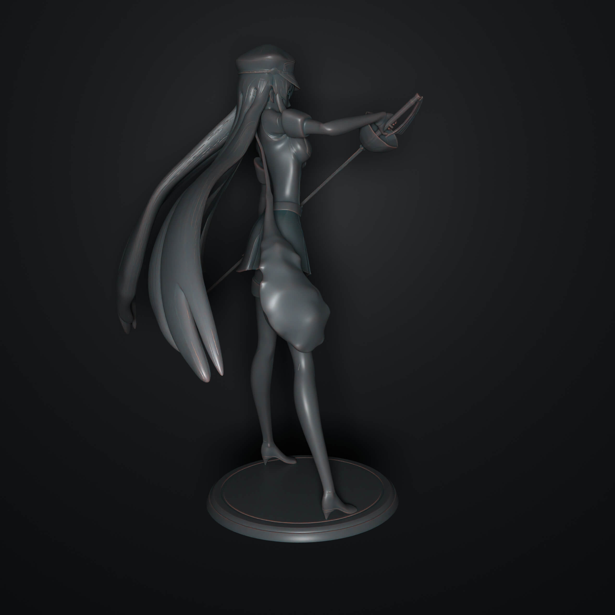 Esdeath Akame GA Kill - 3D Model by Moogar