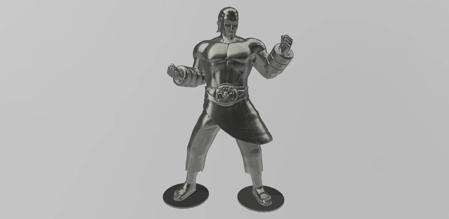 Fourth Raikage Ay from Naruto Shippuden - 3D Model by Moogar