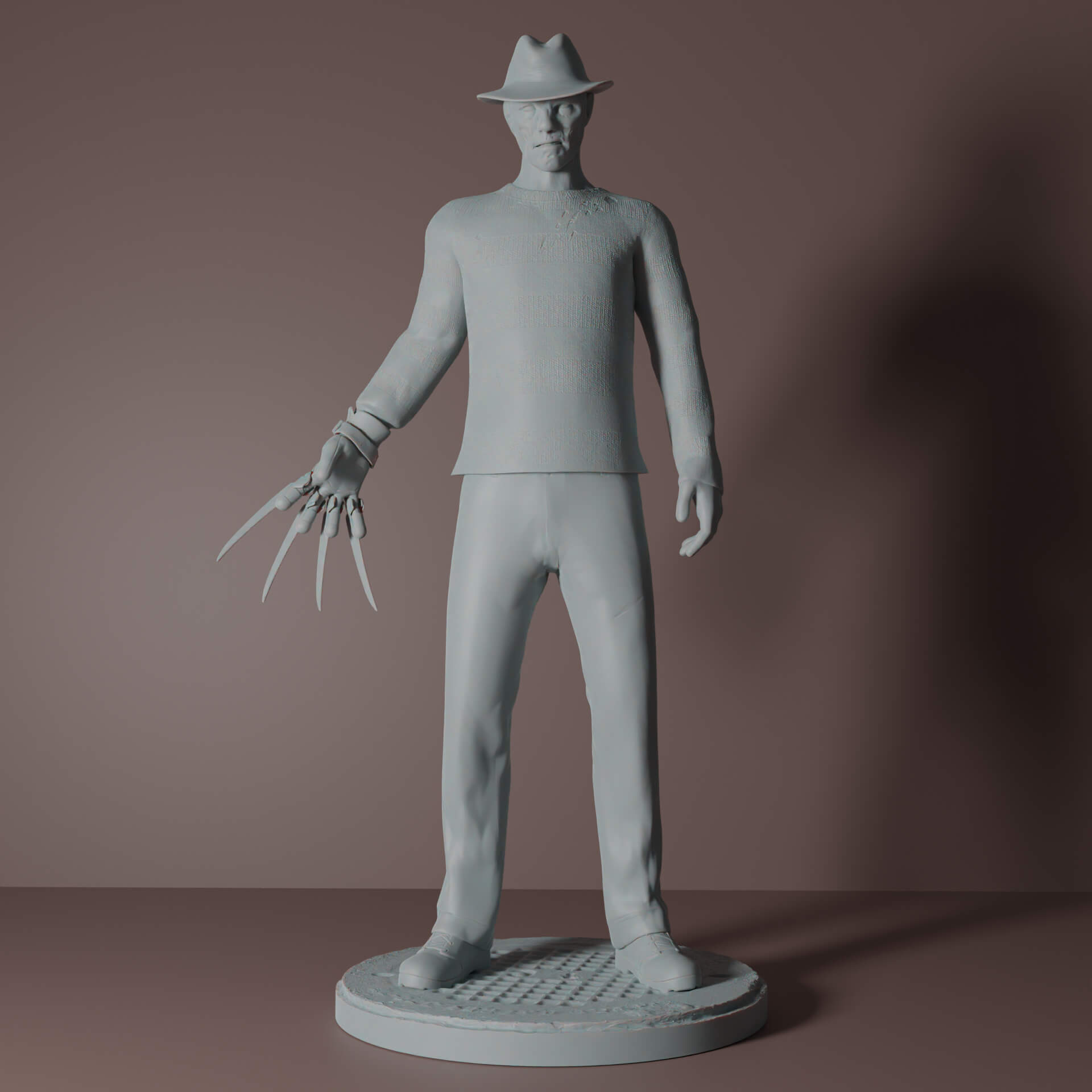 Freddy Krueger - 3D Model by Moogar