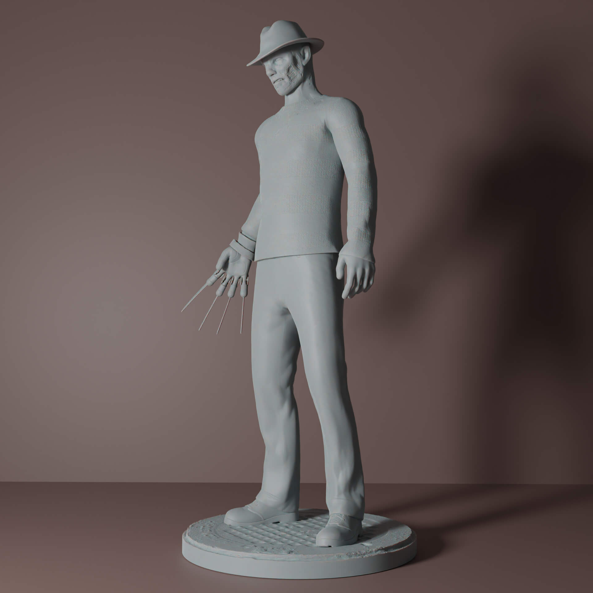 Freddy Krueger - 3D Model by Moogar