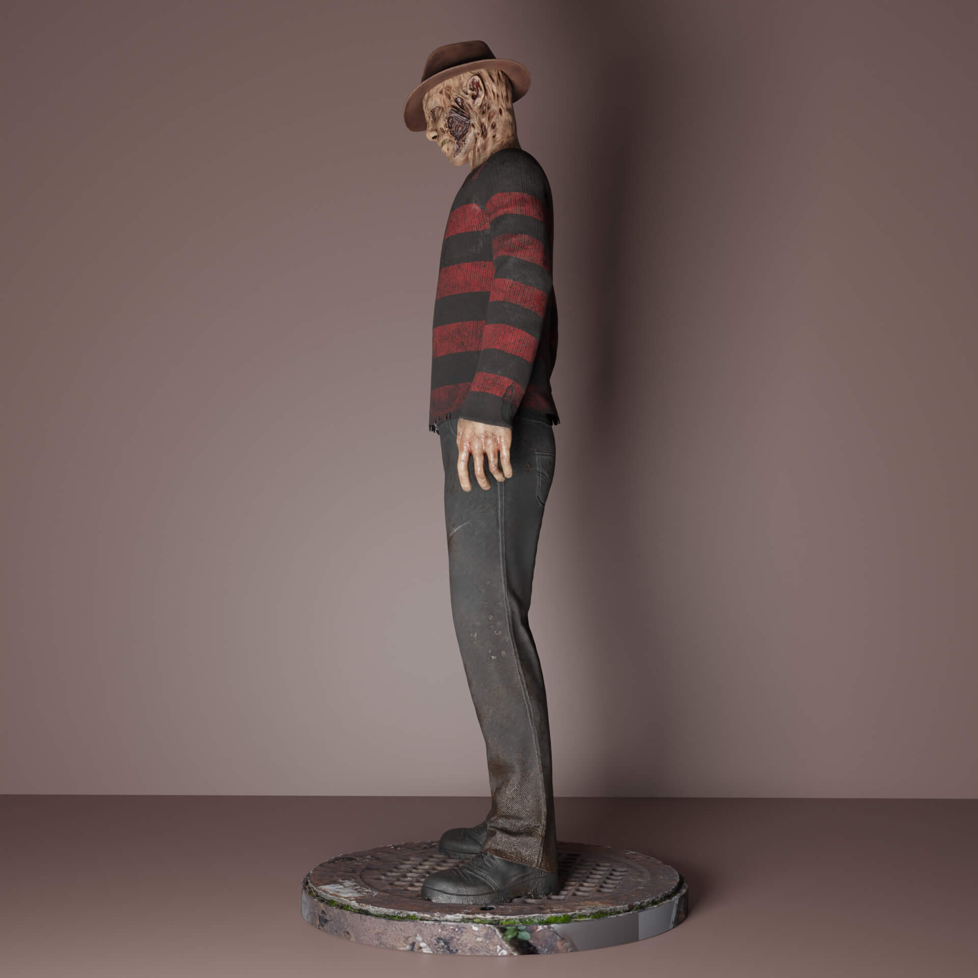 Freddy Krueger - 3D Model by Moogar