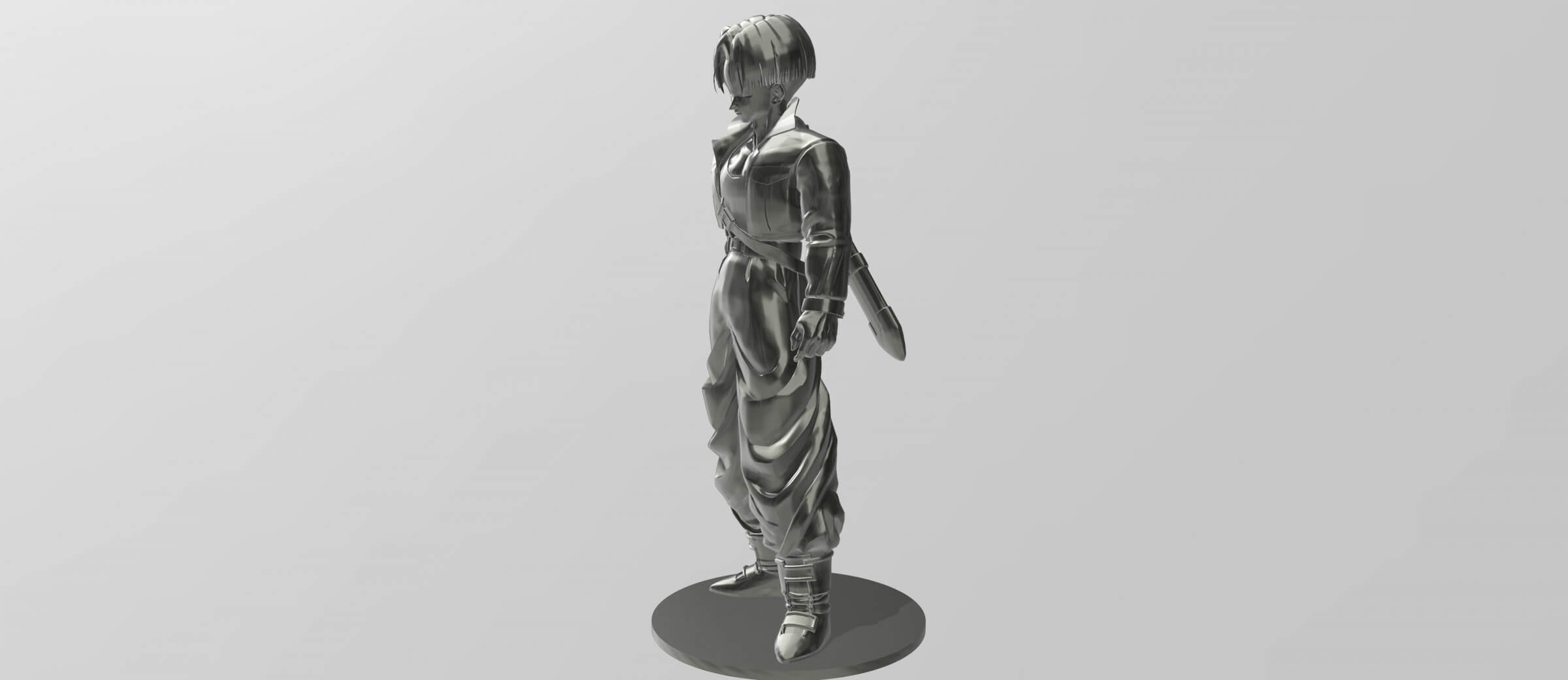 Future Trunks - 3D Model by Moogar