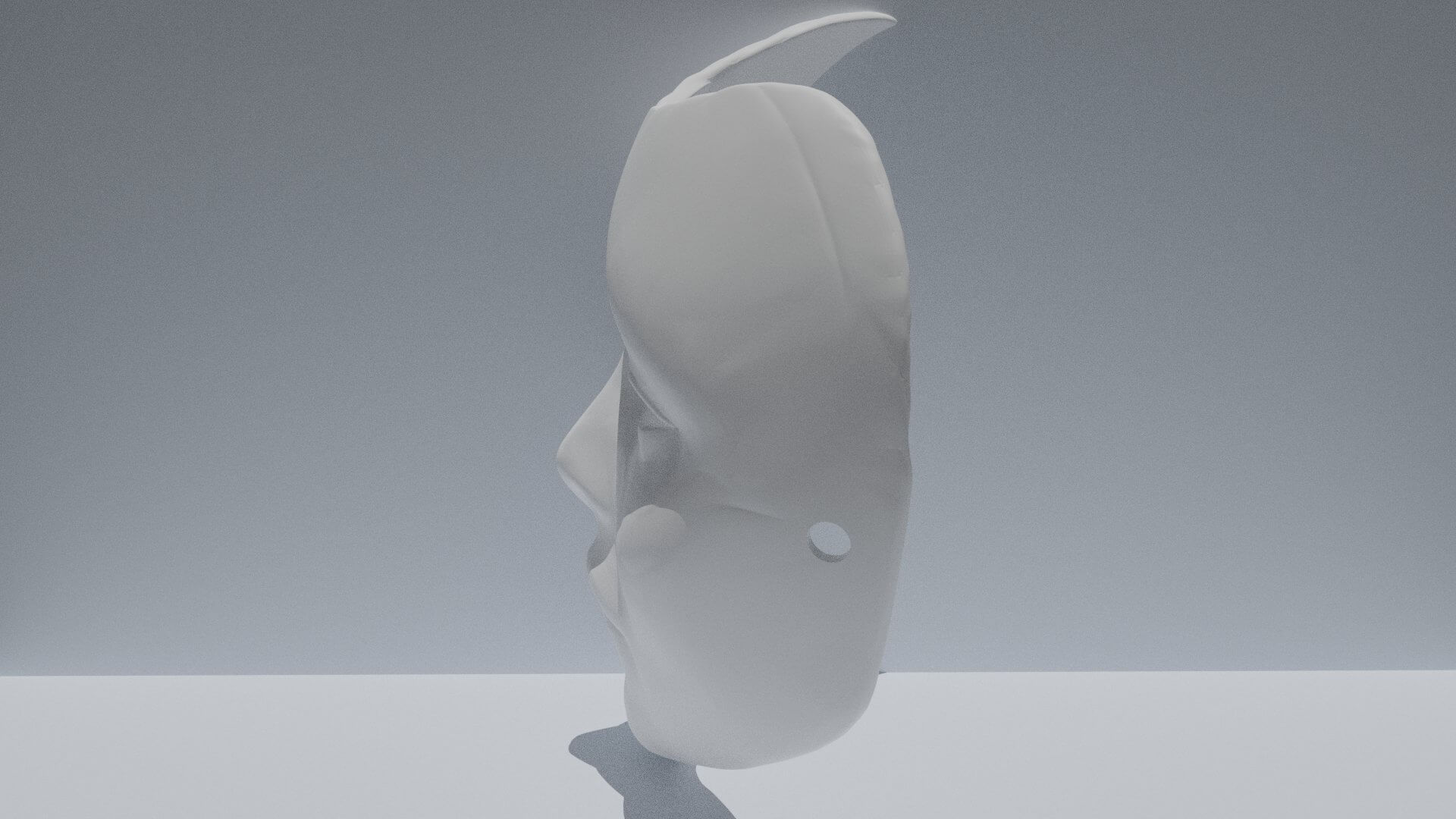 Geisha Mask - 3D Model by Moogar