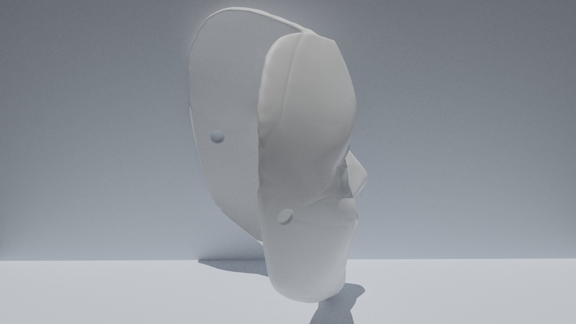 Geisha Mask - 3D Model by Moogar