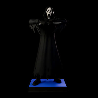Ghost Face Scream - 3D Model by Moogar