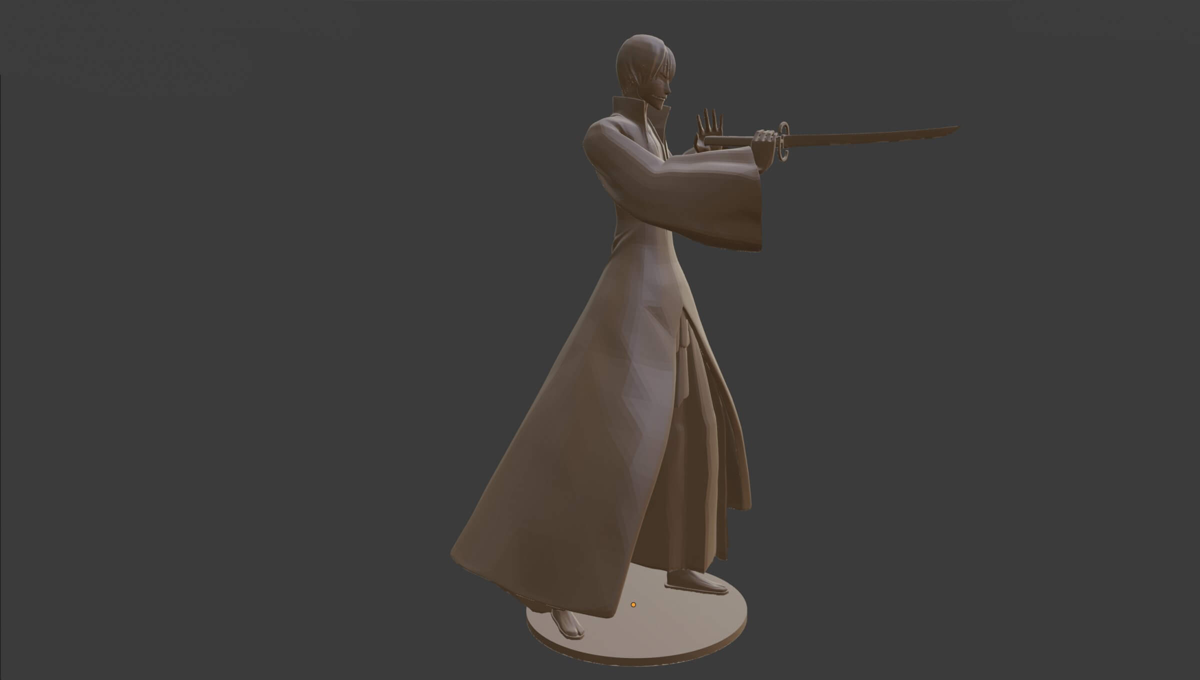 Gin Ichimaru - 3D Model by Moogar