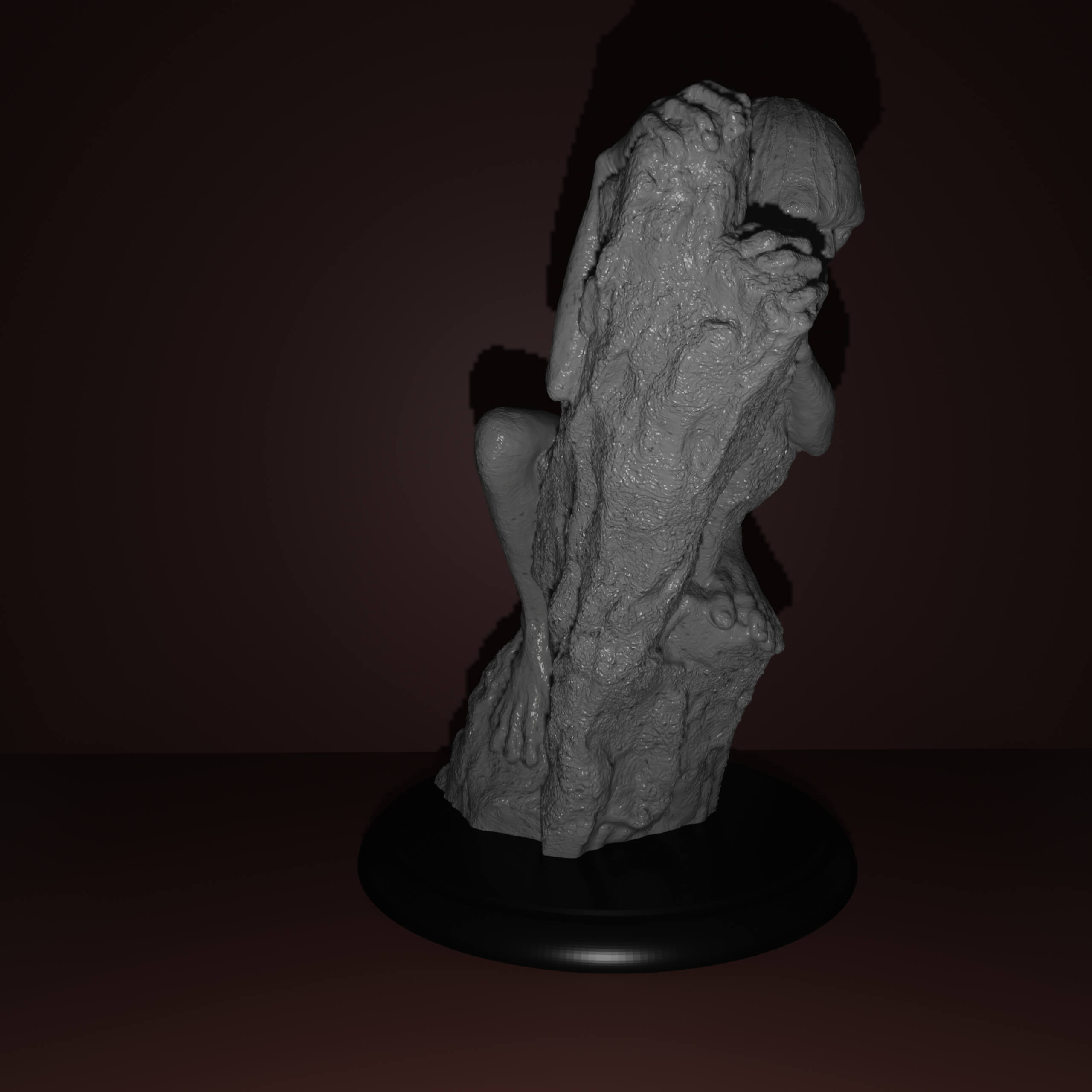 Gollum - Smeagol 3D Print Model by Moogar