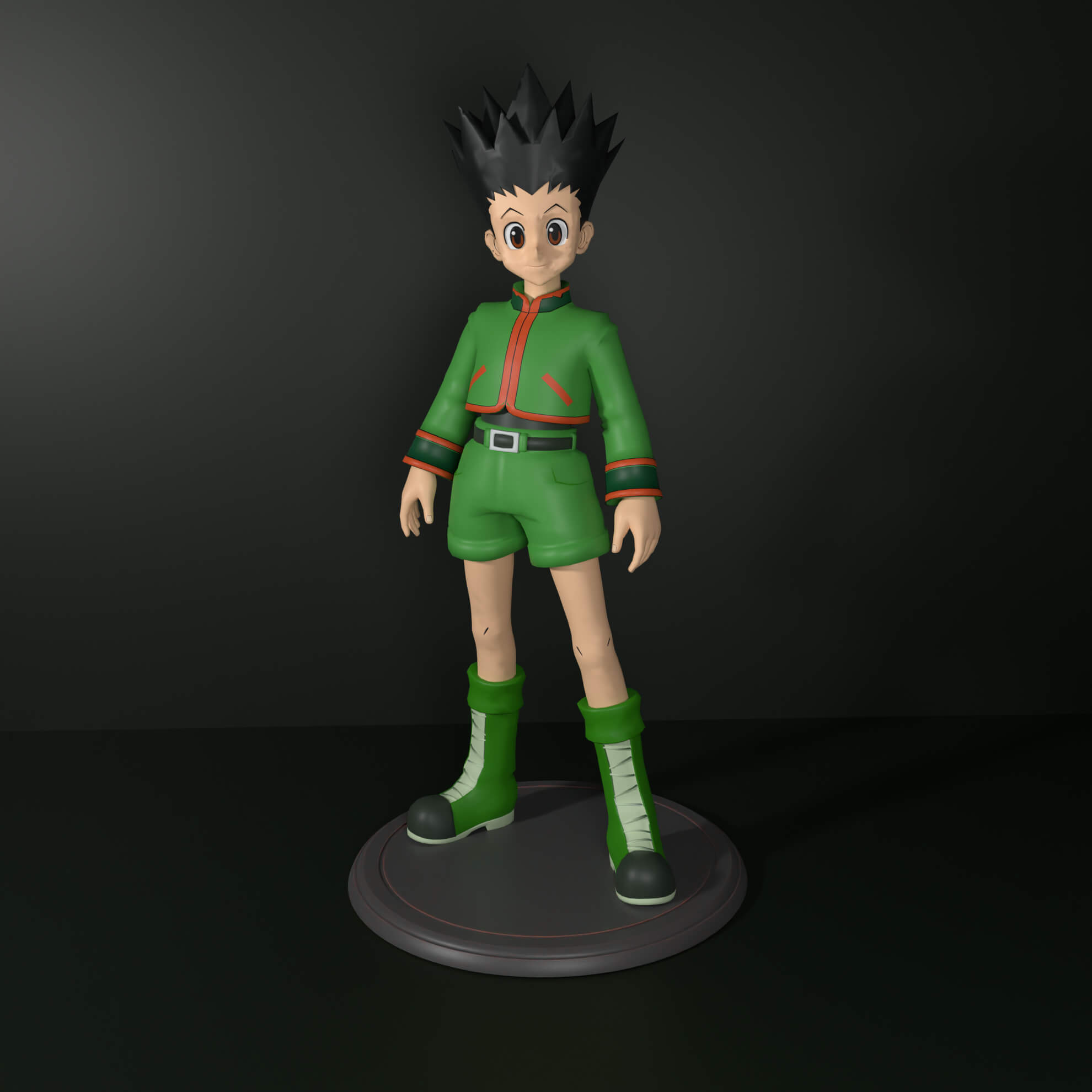 Gon Freecss HxH - 3D Model by Moogar