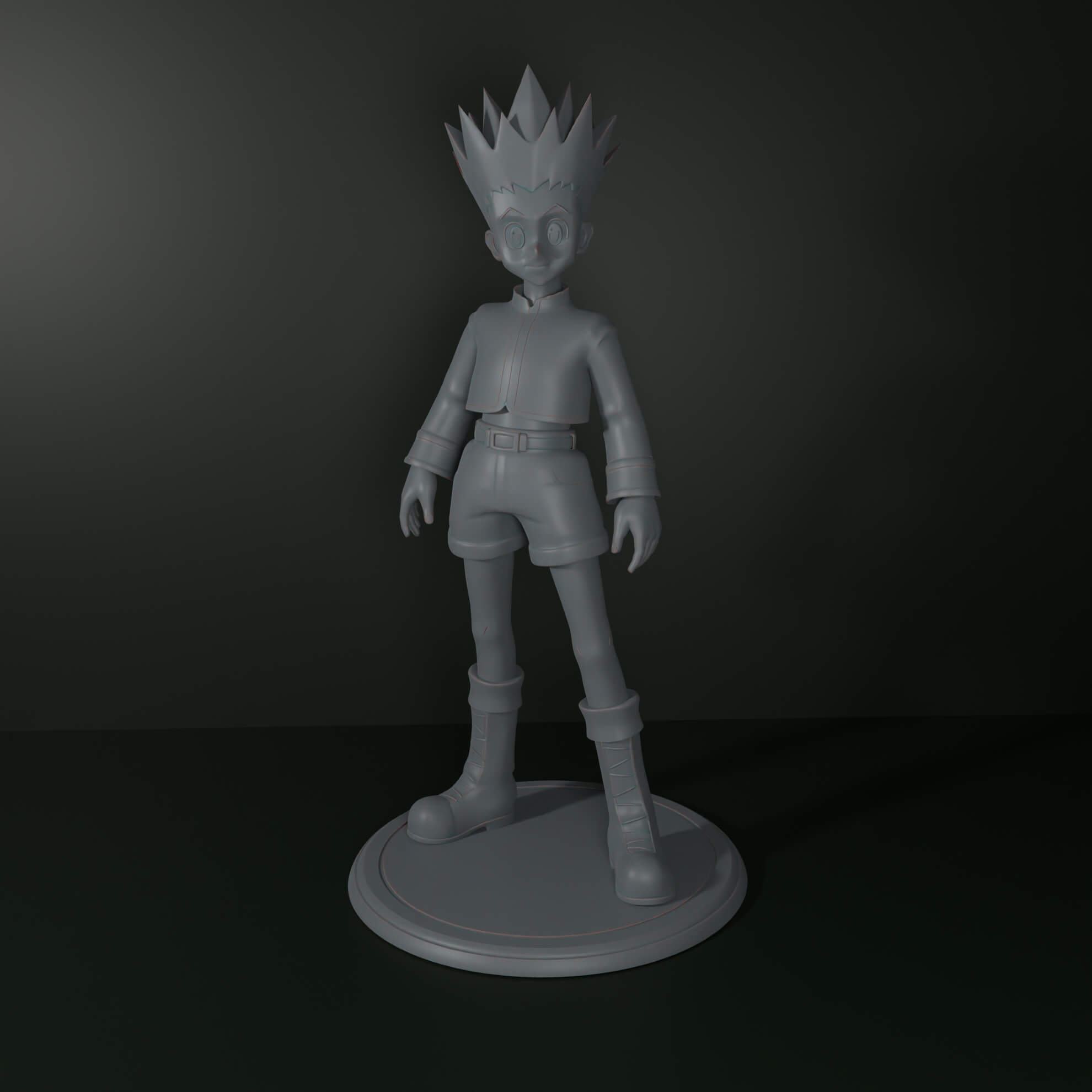 Gon Freecss HxH - 3D Model by Moogar