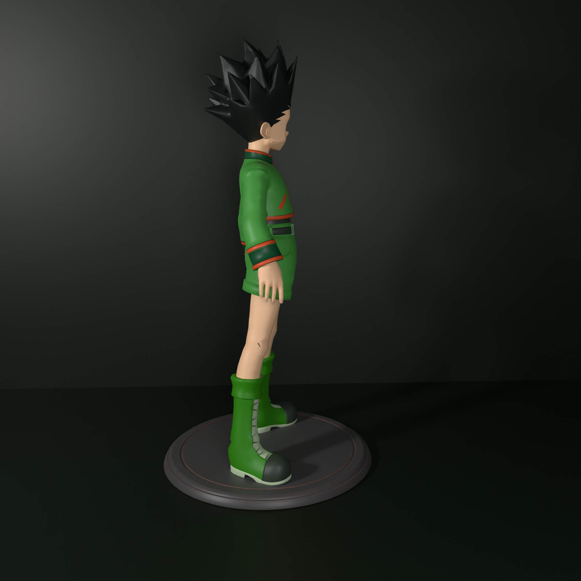 Gon Freecss HxH - 3D Model by Moogar