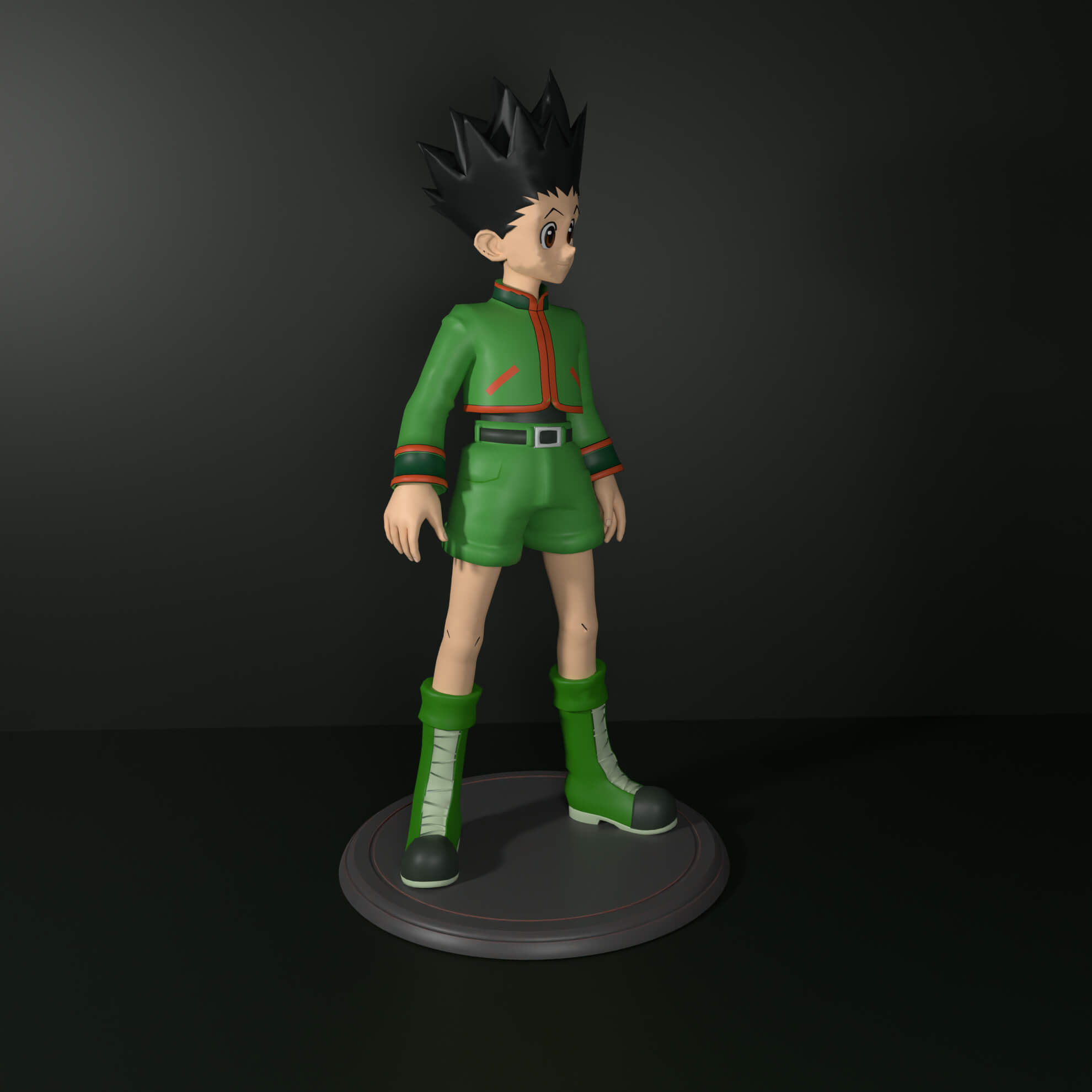 Gon Freecss HxH - 3D Print Model by Moogar