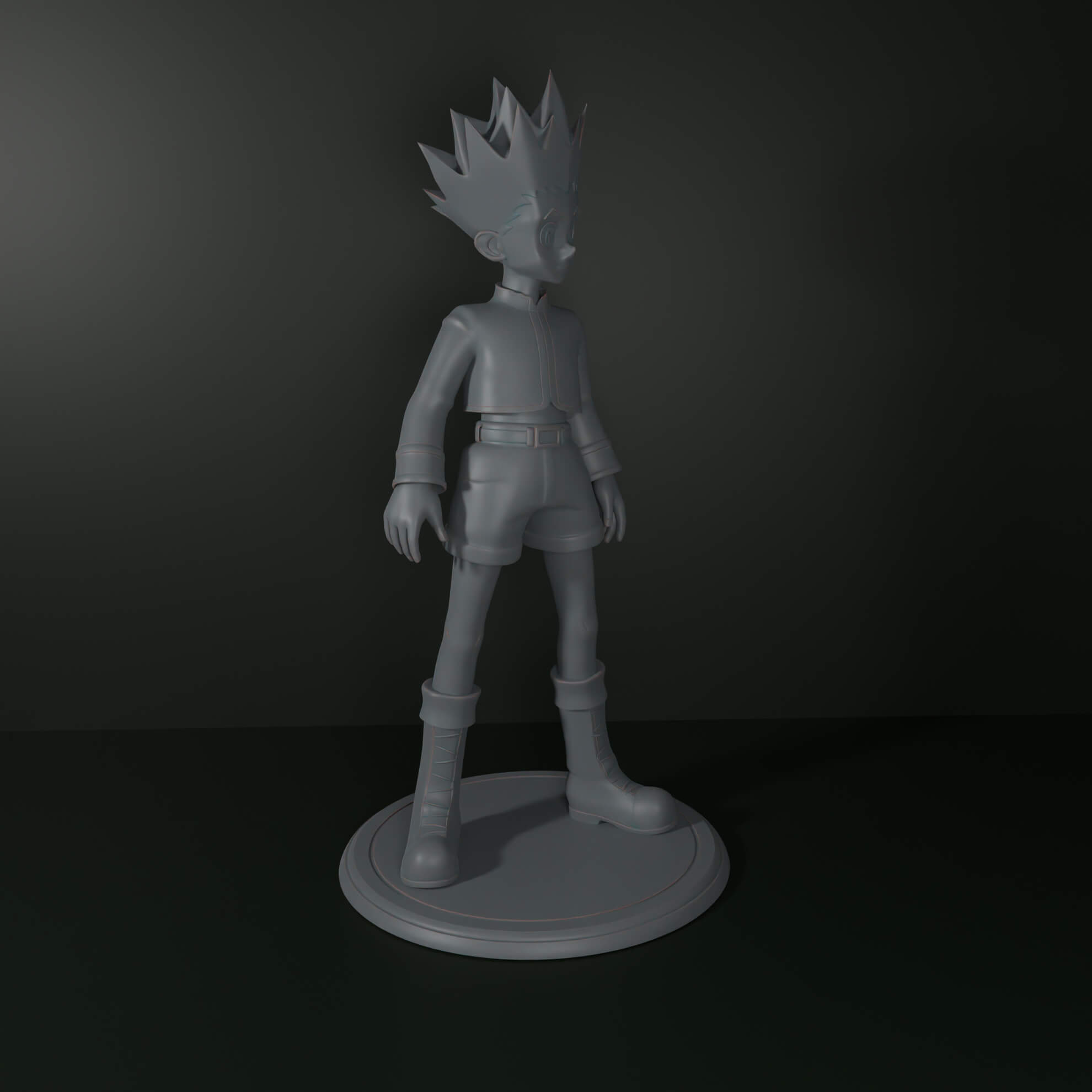 Gon Freecss HxH - 3D Model by Moogar