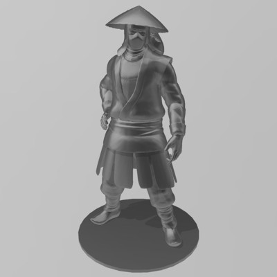 Han from Naruto Shippuden - 3D Model by Moogar