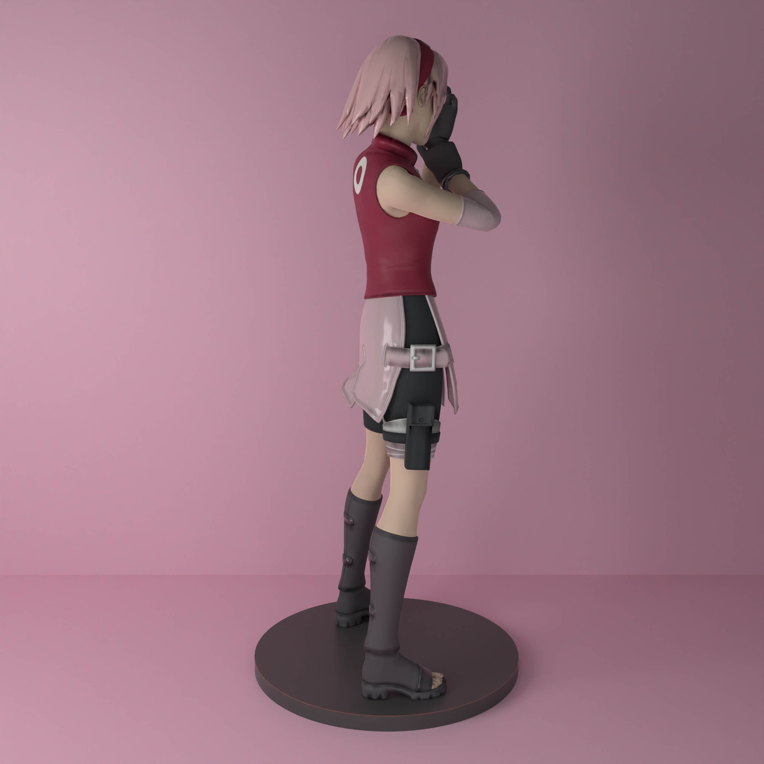 Haruno Sakura - 3D Print Model by Moogar