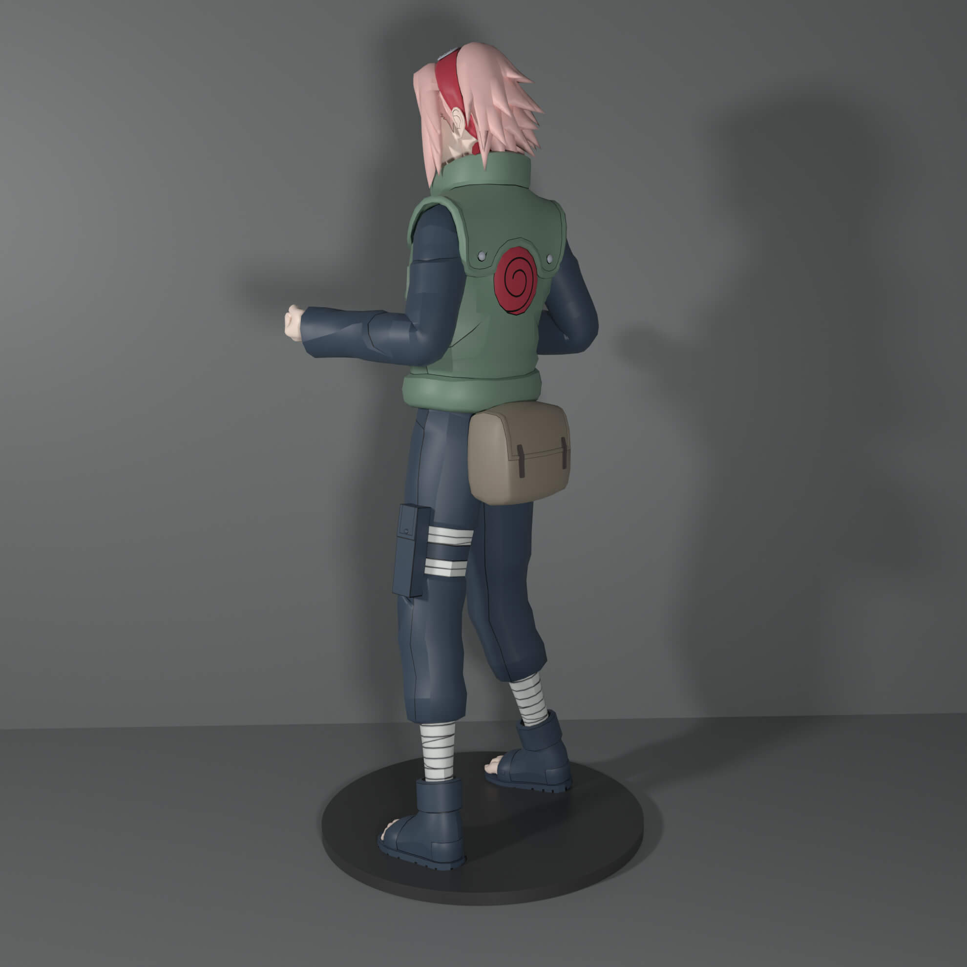 Haruno Sakura - 3D Model by Moogar