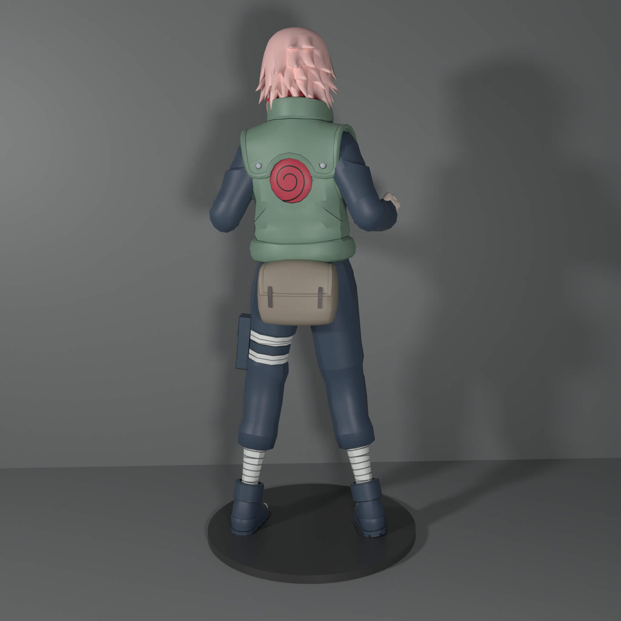 Haruno Sakura - 3D Model by Moogar