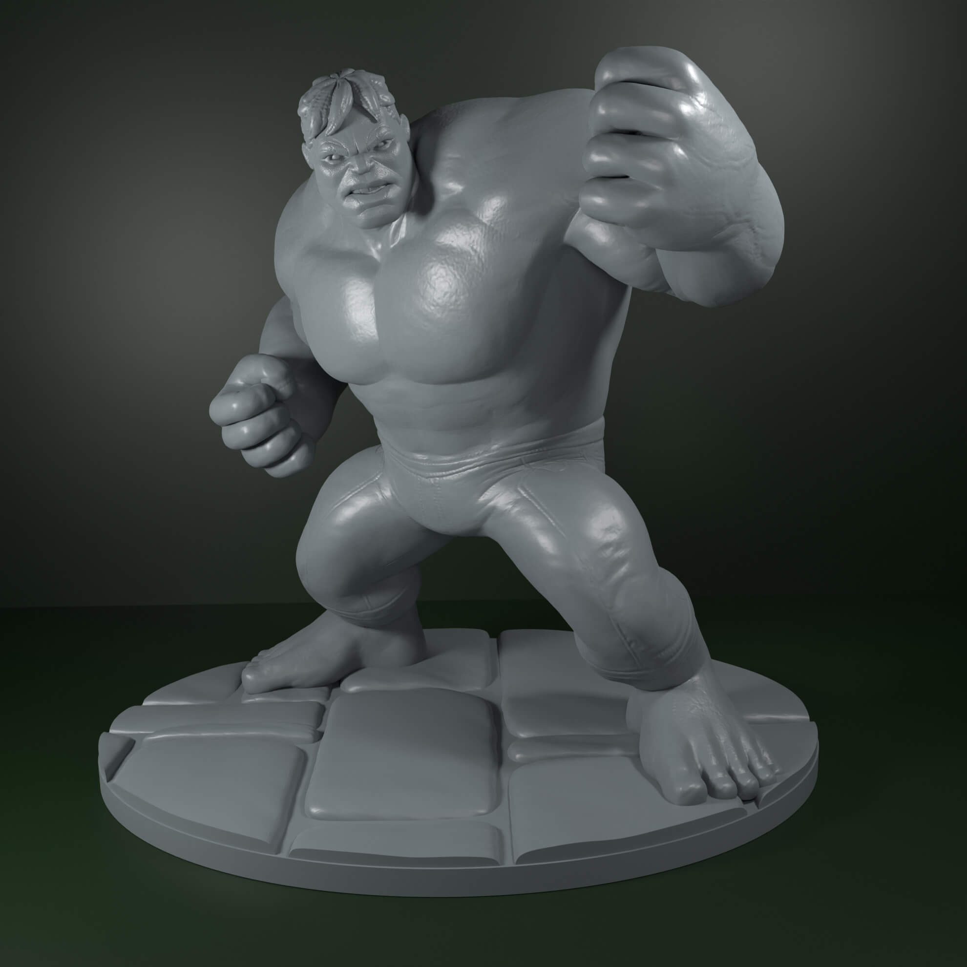 Hulk Bruce Banner - 3D Model by Moogar