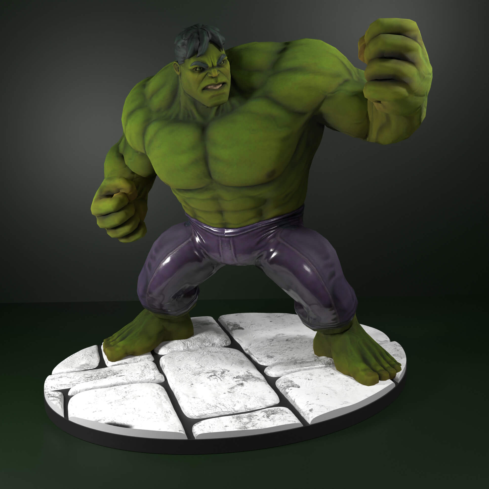 Hulk Bruce Banner - 3D Model by Moogar