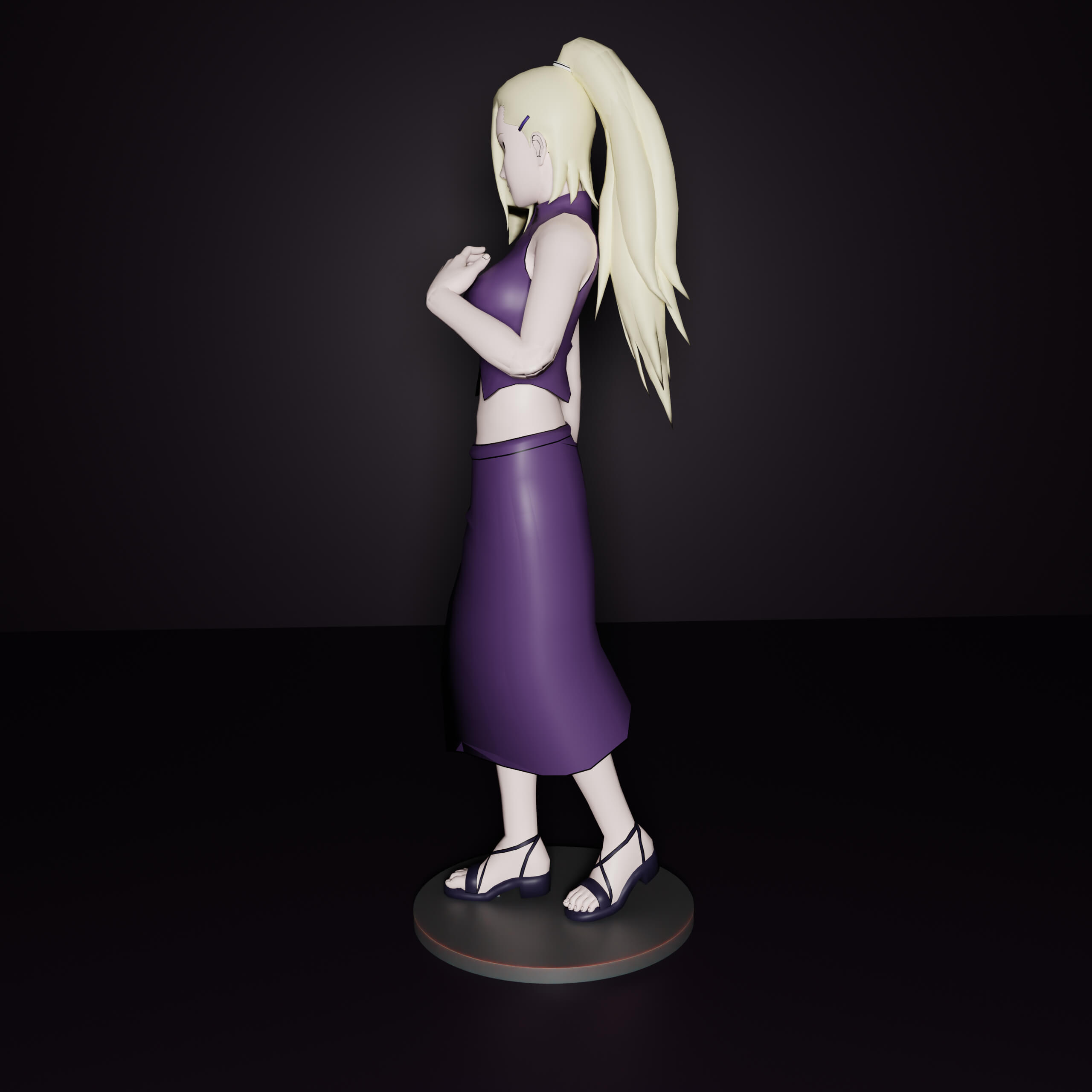 Ino Yamanaka Boruto - 3D Model by Moogar