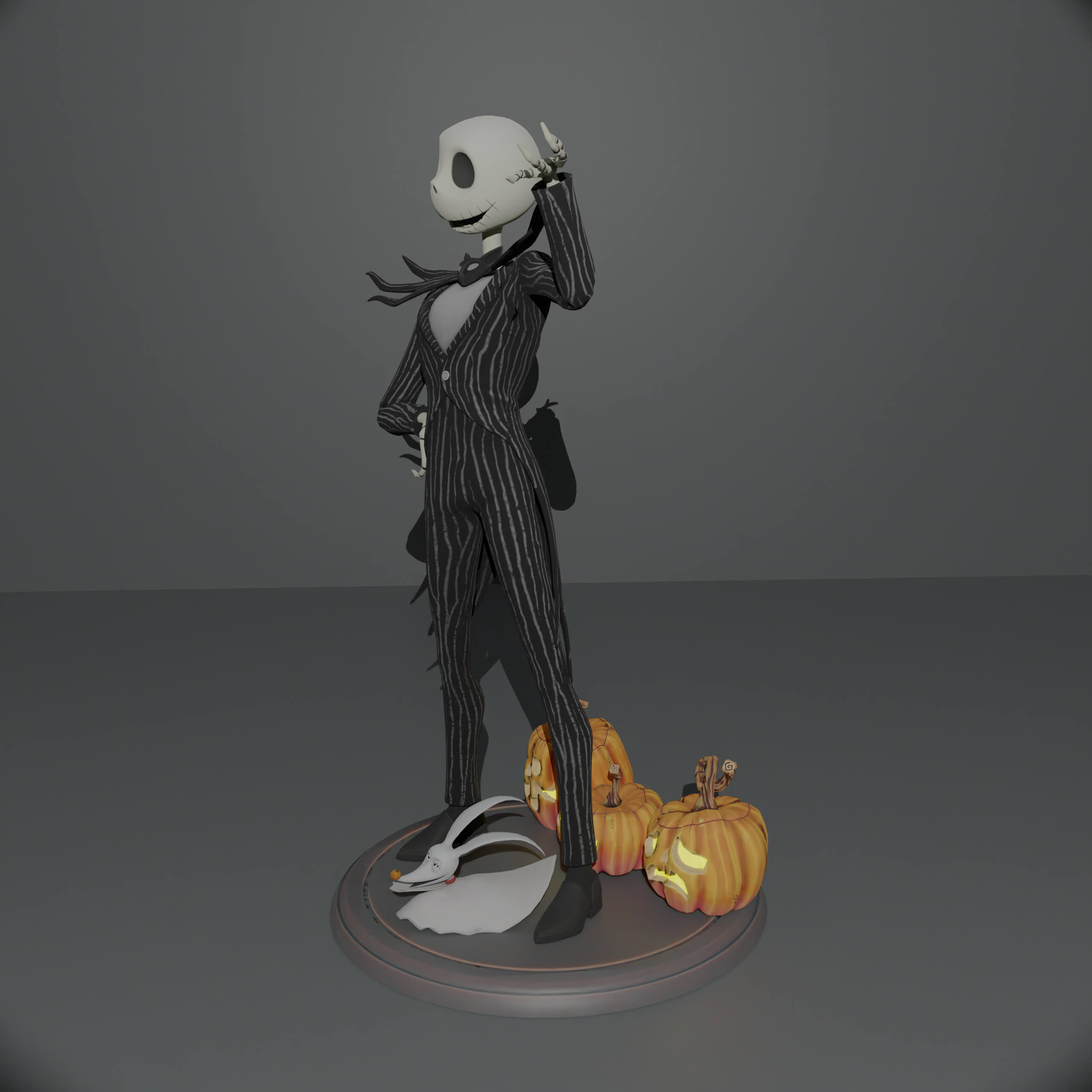 Jack Skellington - 3D Model by Moogar