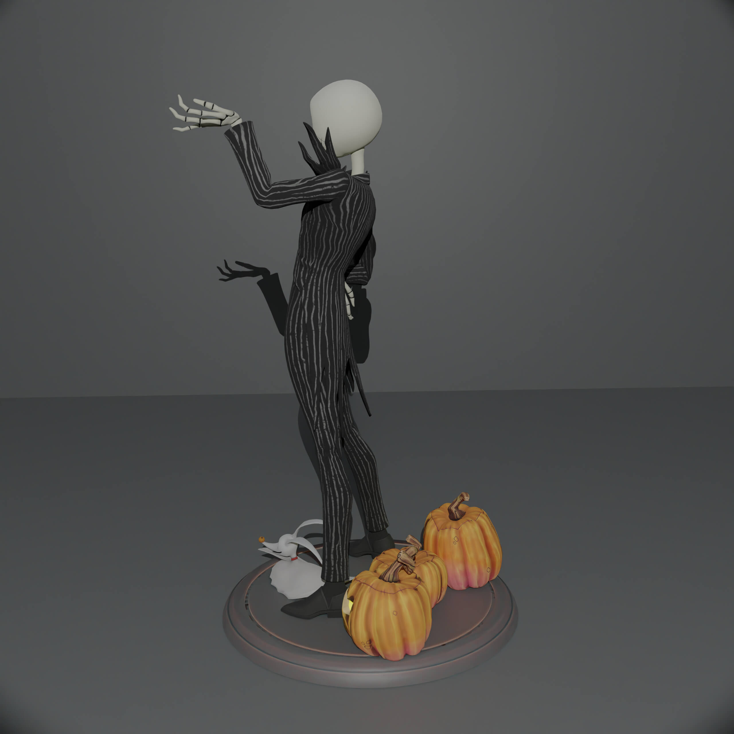 Jack Skellington - 3D Model by Moogar