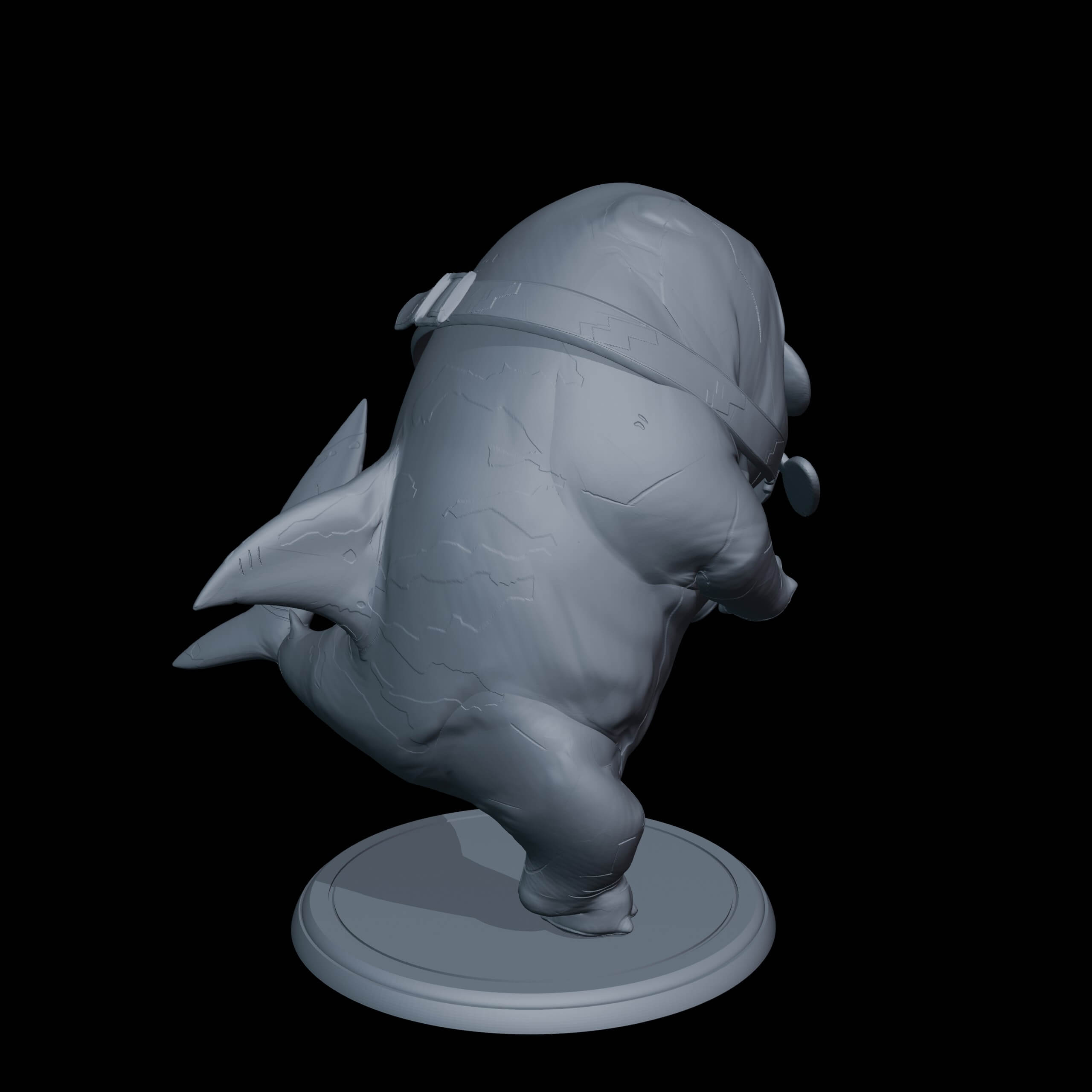 Jeff the Land Shark - 3D Model by Moogar