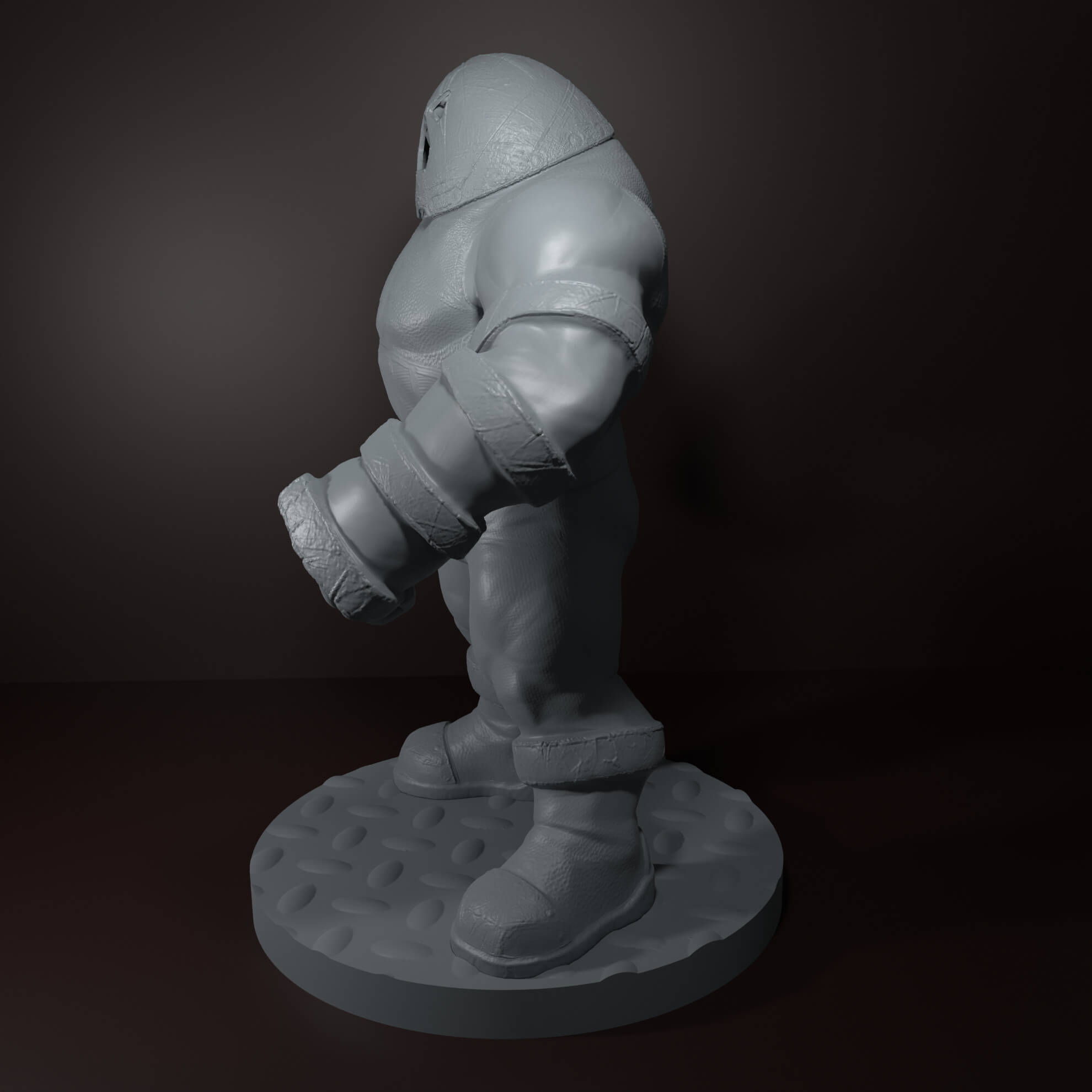 Juggernaut Marvel - 3D Model by Moogar
