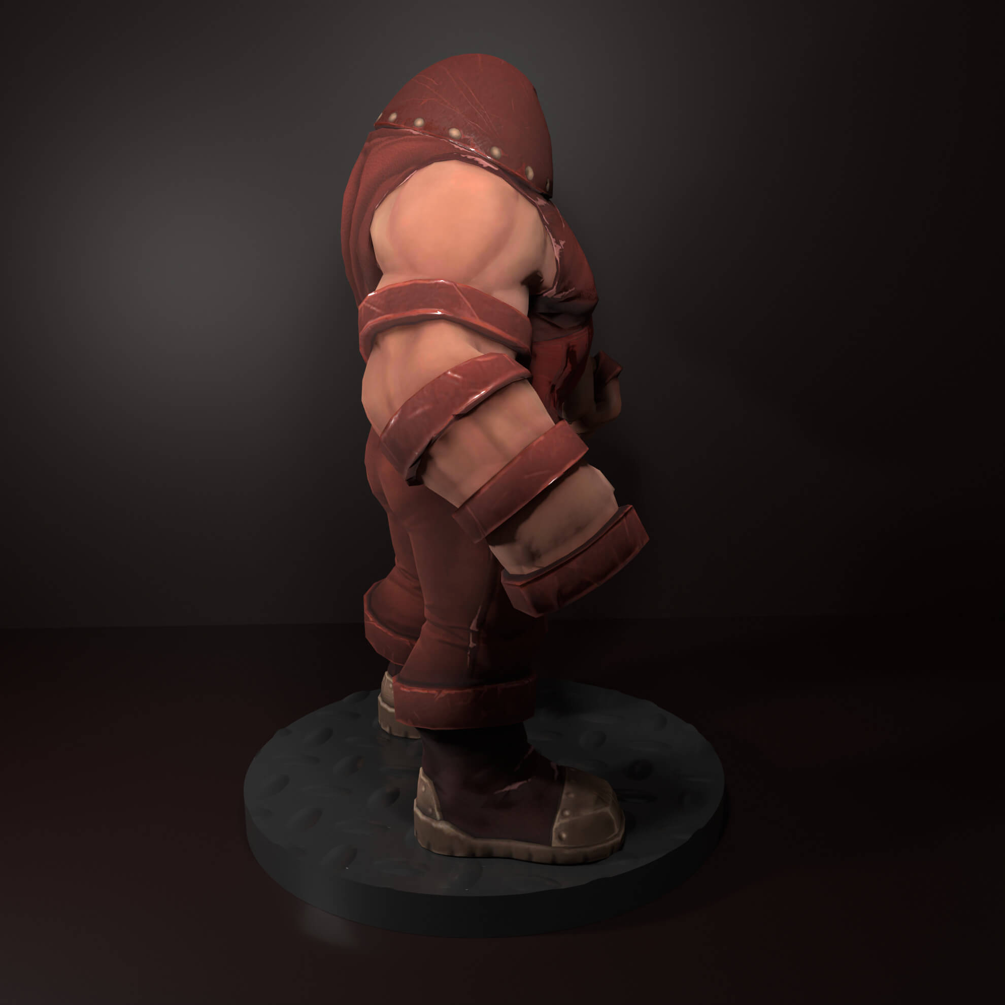 Juggernaut Marvel - 3D Print Model by Moogar