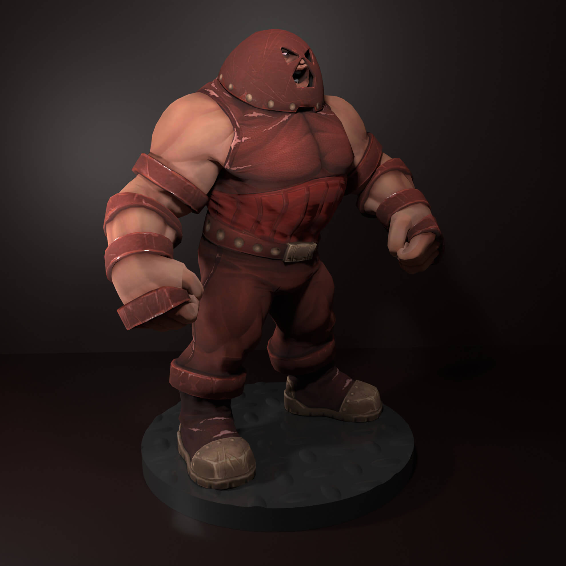 Juggernaut Marvel - 3D Model by Moogar