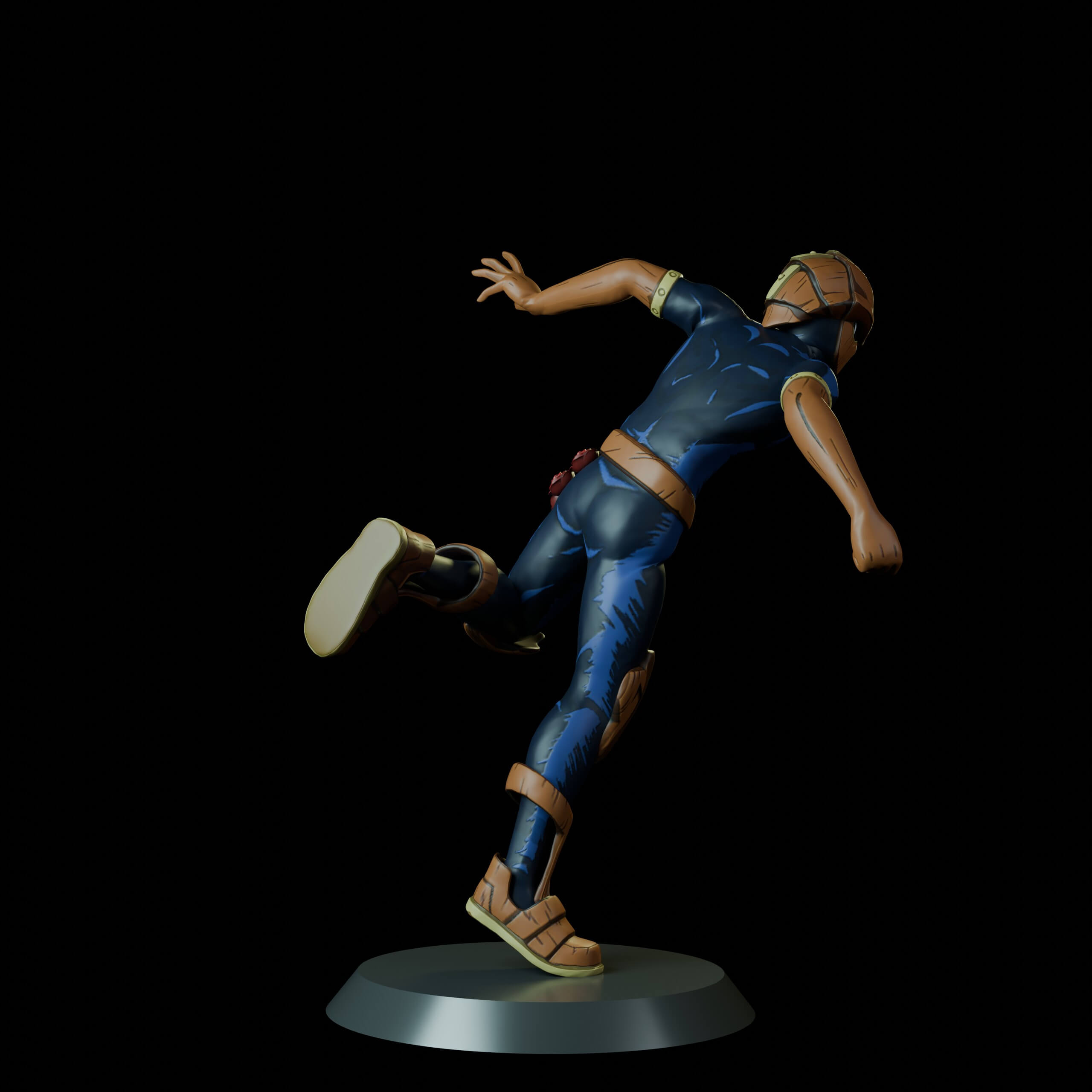 Kamui Woods - shinji nishiya Free 3D Model by Moogar