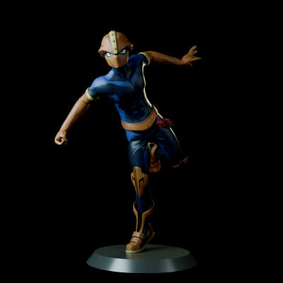 Kamui Woods - shinji nishiya Free 3D Model by Moogar