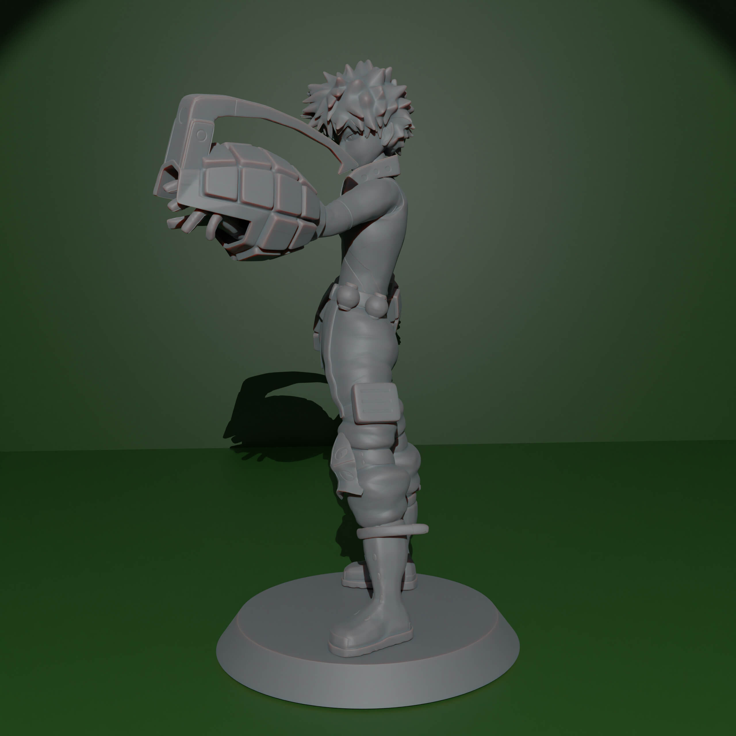 Katsuki Bakugo - 3D Model by Moogar