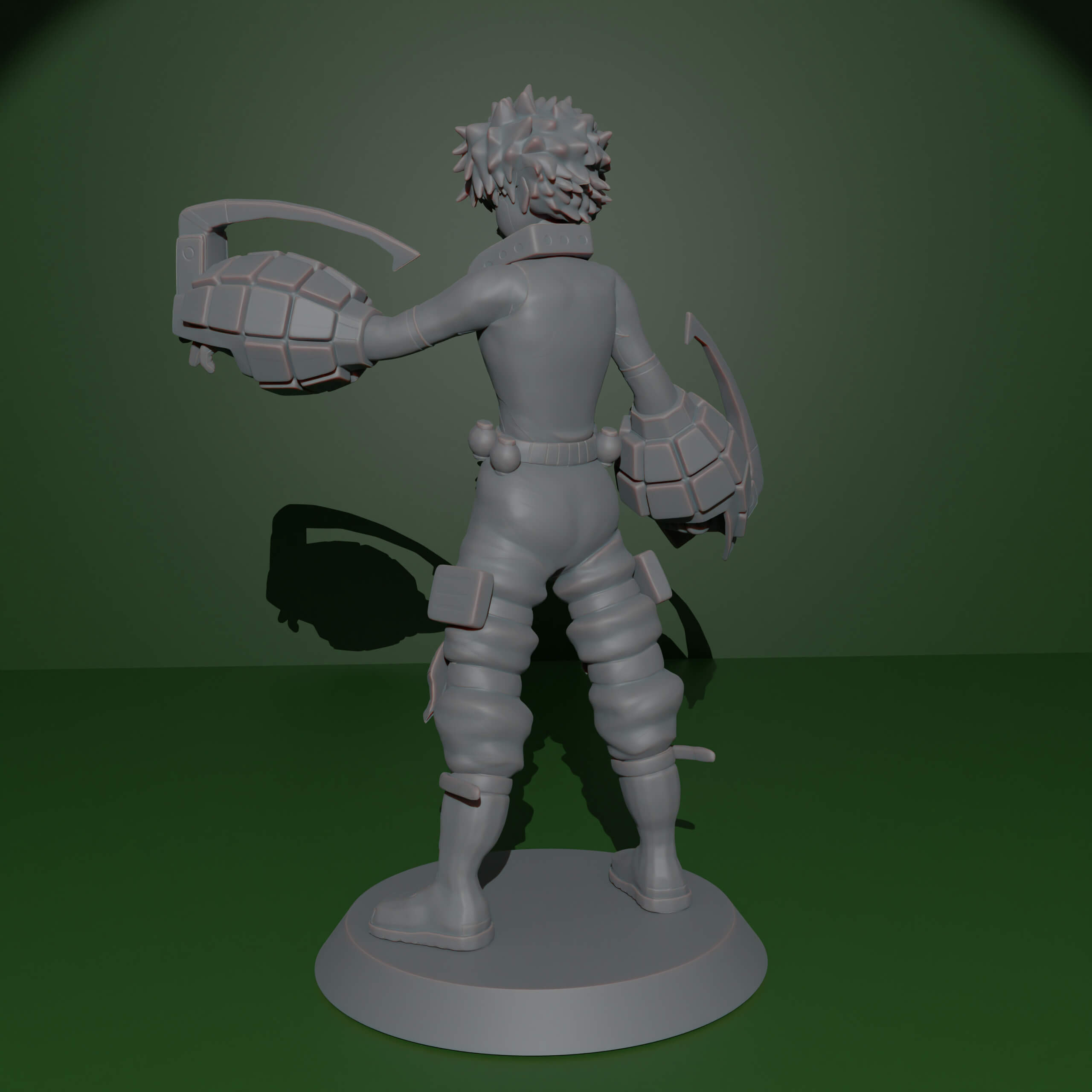 Katsuki Bakugo - 3D Model by Moogar