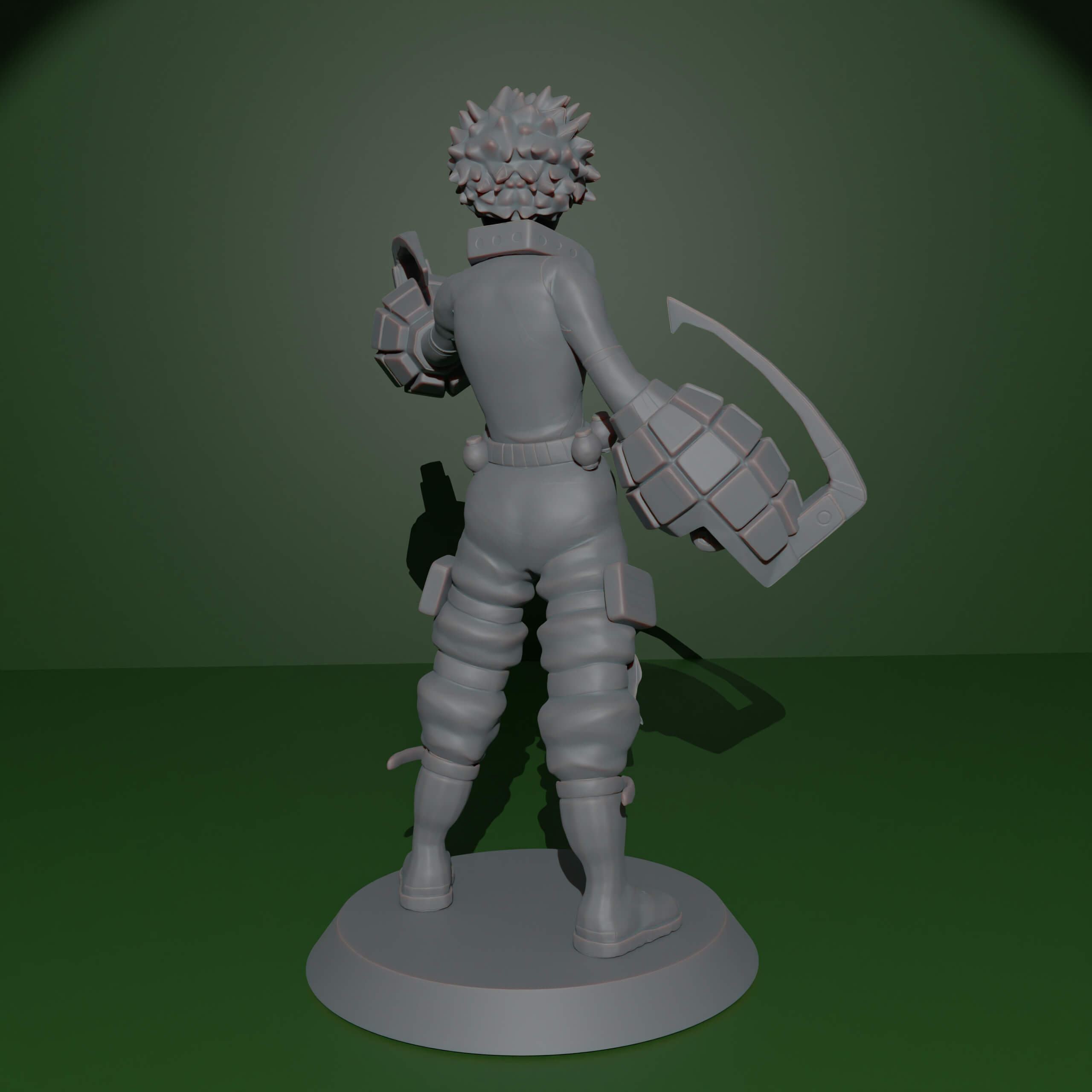 Katsuki Bakugo - 3D Model by Moogar