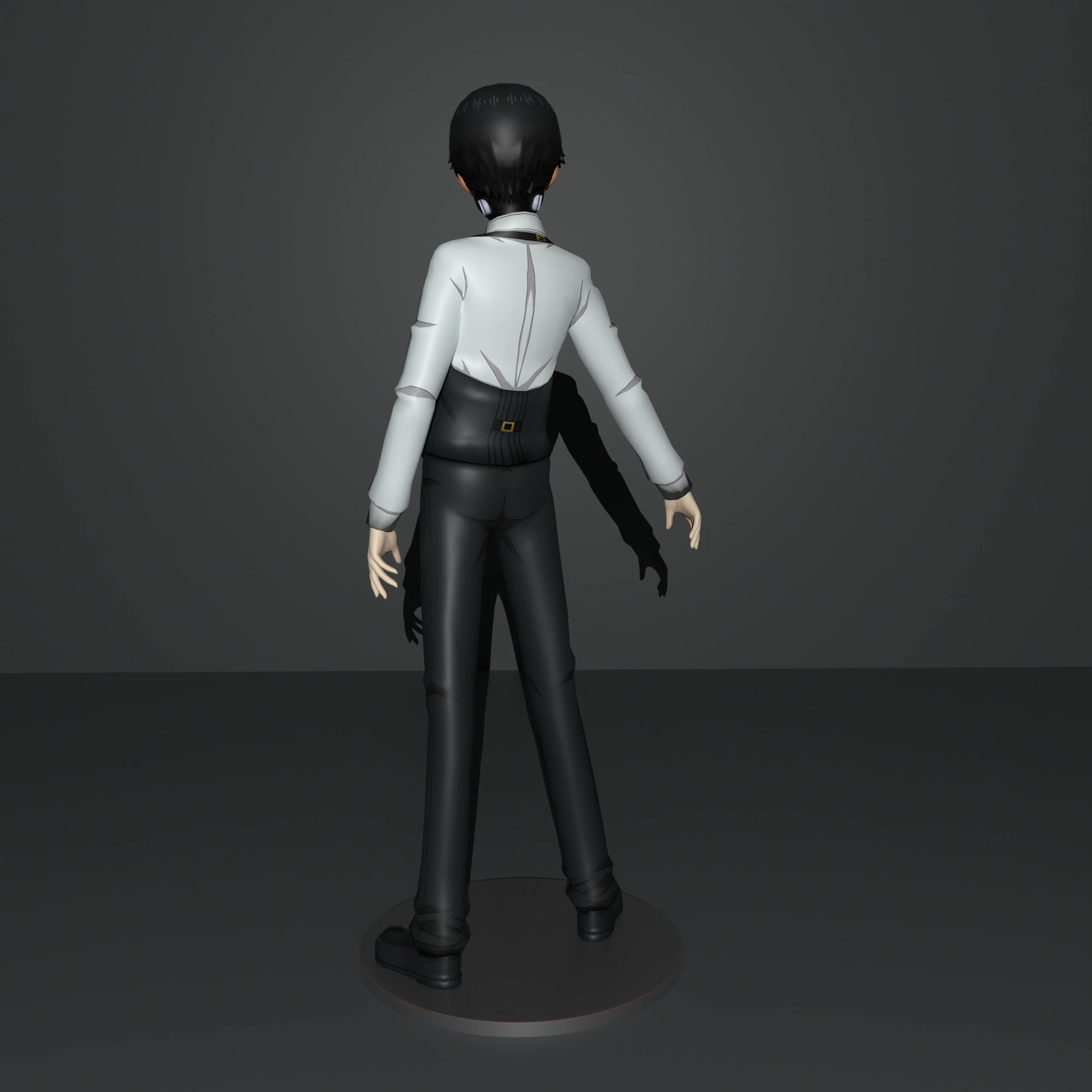 Ken Kaneki Tokyo Ghoul - 3D Model by Moogar