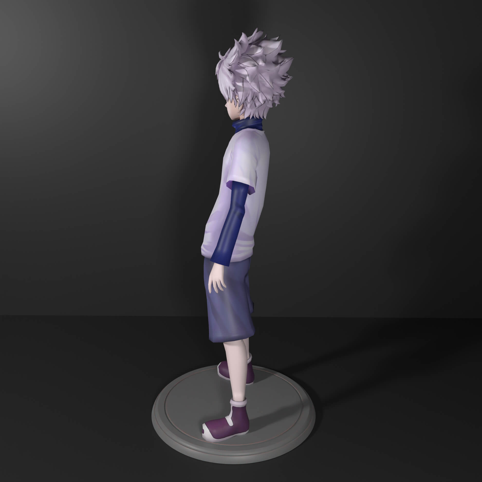 Killua Zoldyck - 3D Print Model by Moogar