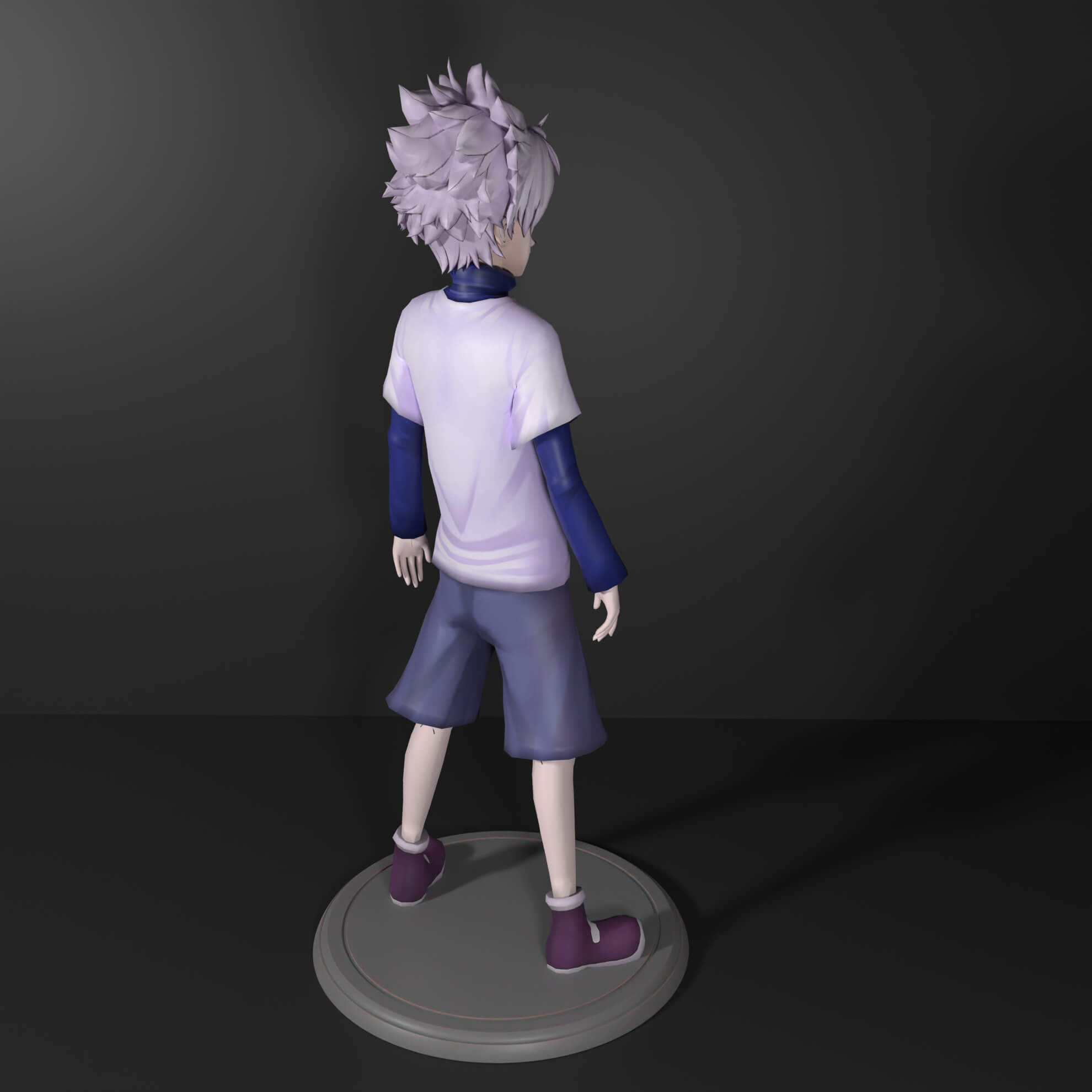 Killua Zoldyck - 3D Print Model by Moogar