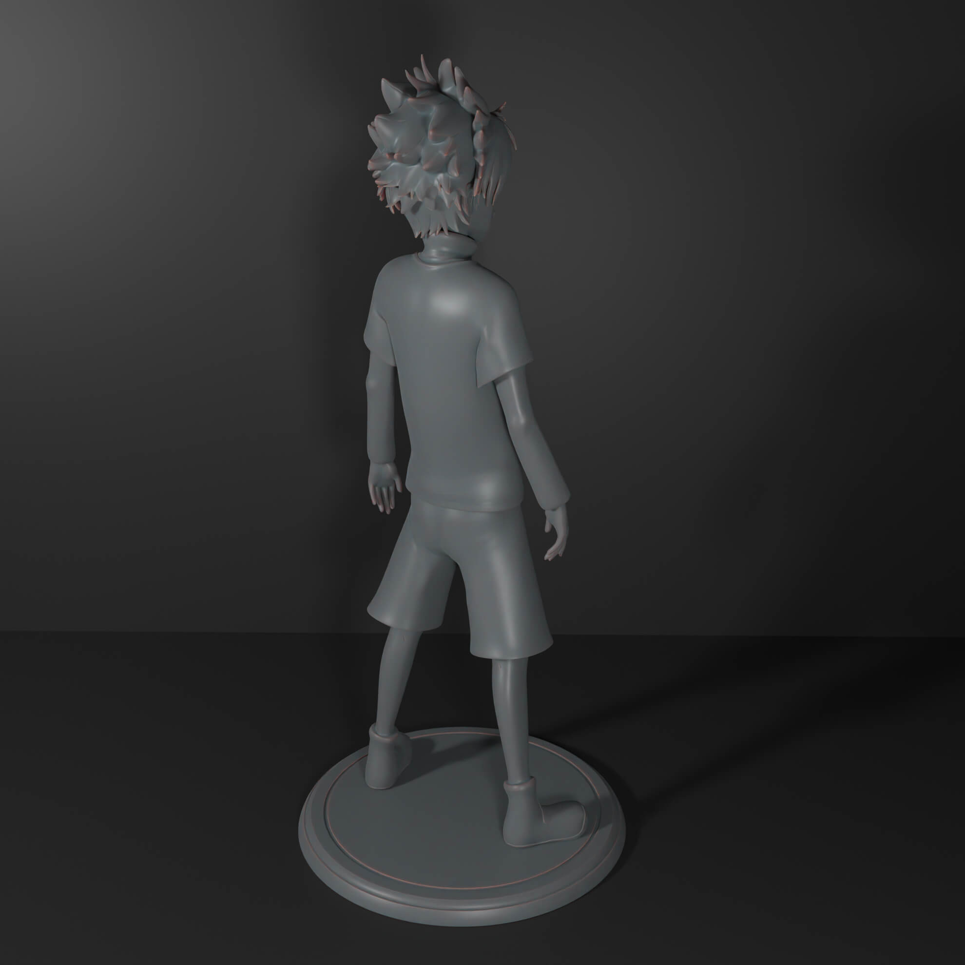 Killua Zoldyck - 3D Model by Moogar