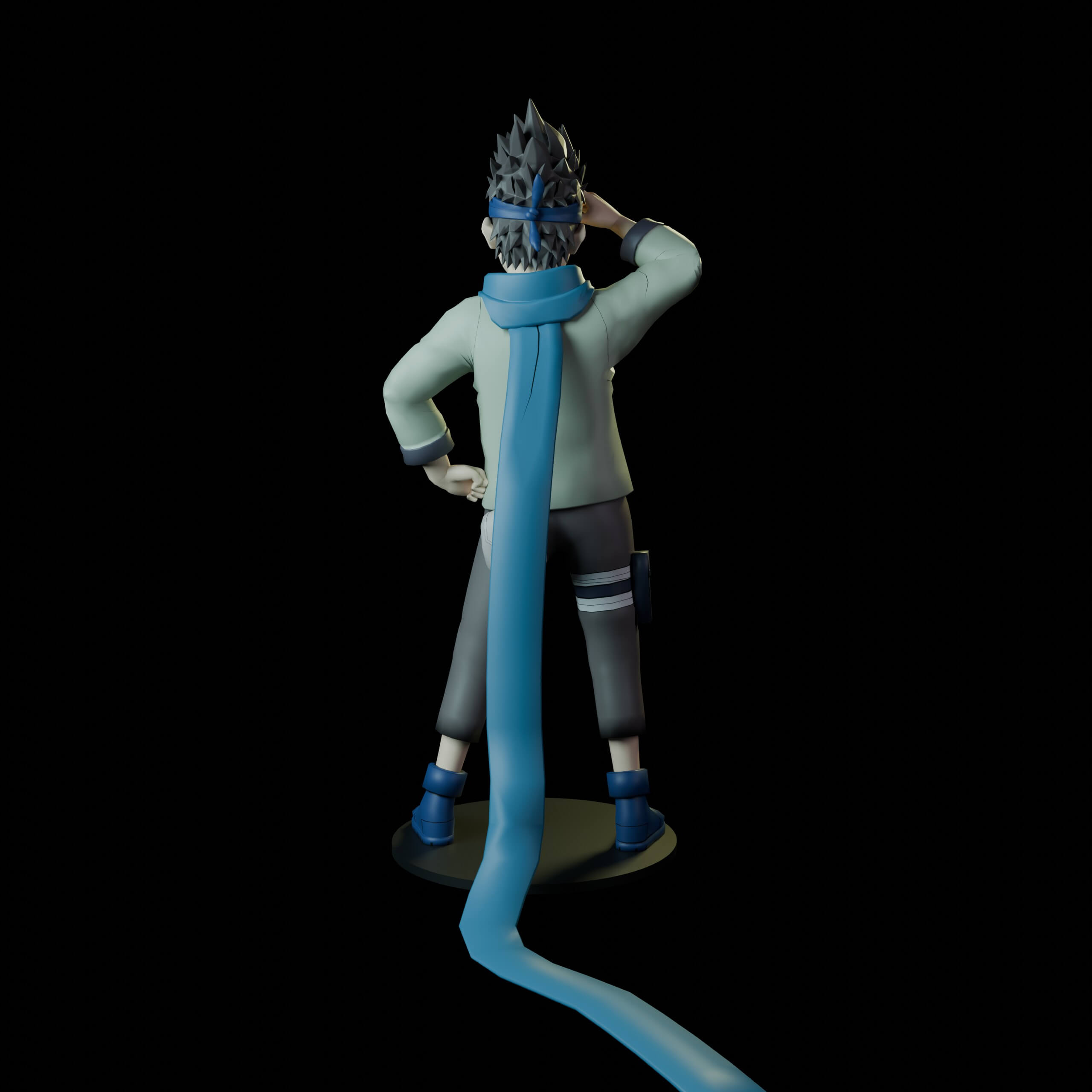 Konohamaru Sarutobi - 3D Model by Moogar