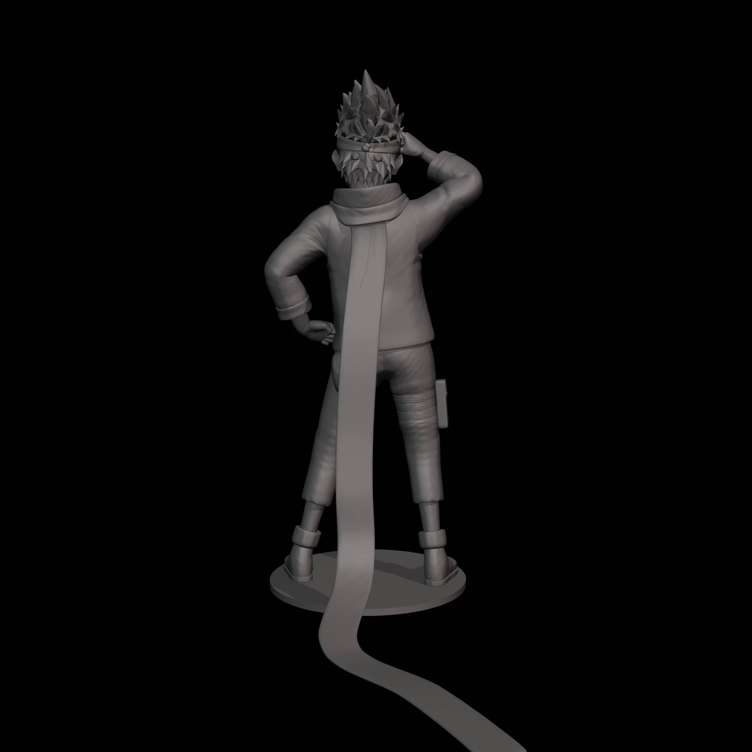 Konohamaru Sarutobi - 3D Model by Moogar