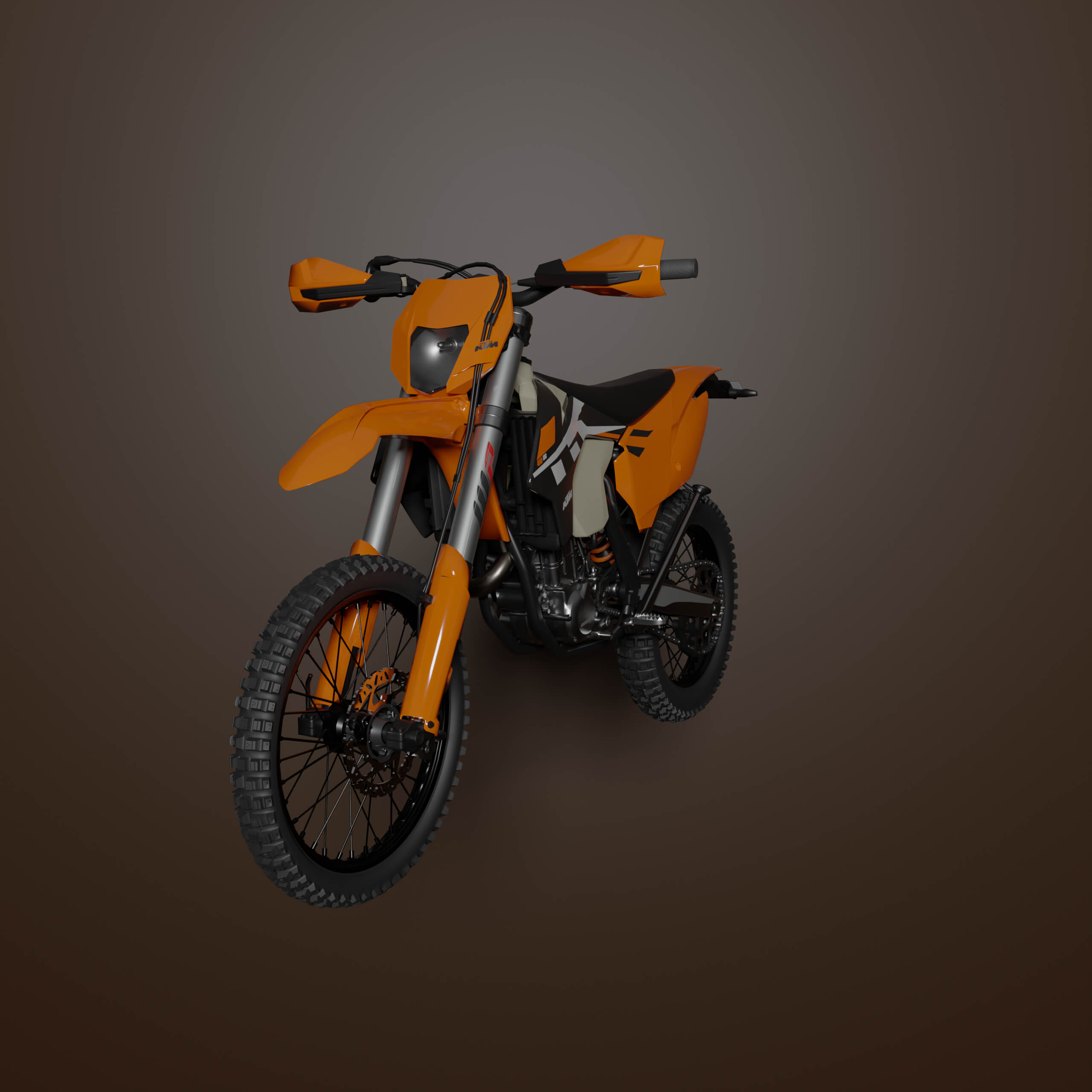 KTM 450 Exc Motor - 3D Print Model by Moogar