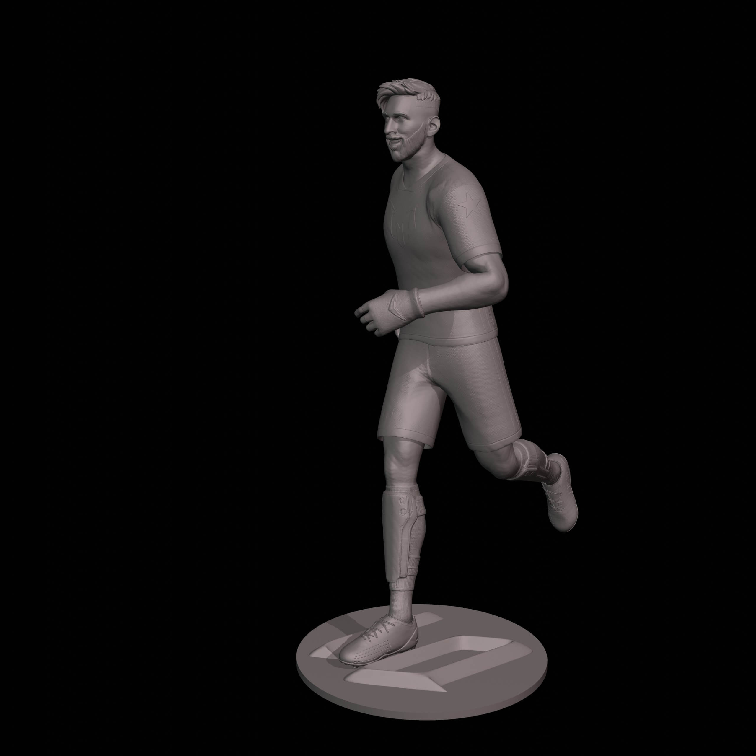Lionel Messi - 3D Model by Moogar