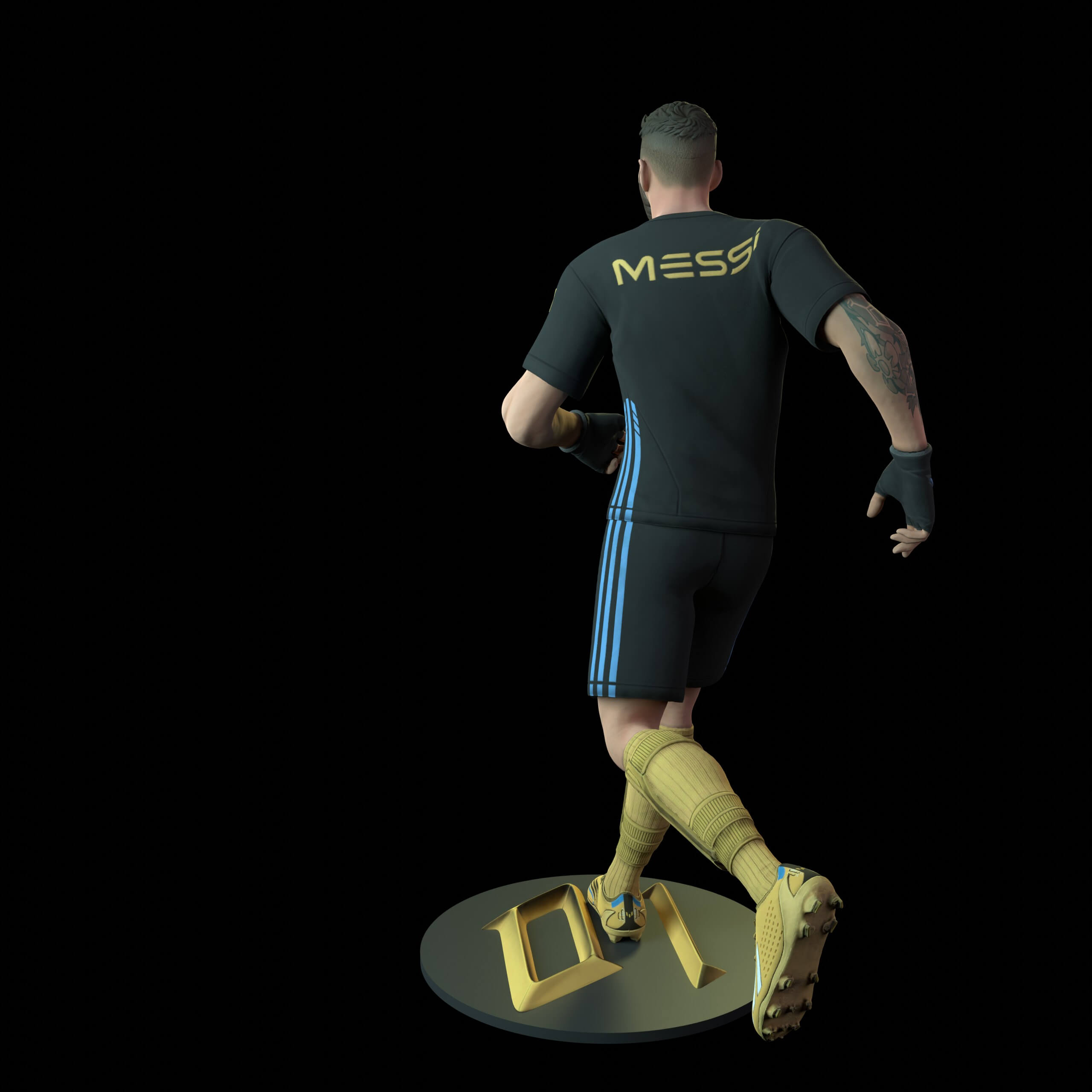 Lionel Messi - 3D Model by Moogar