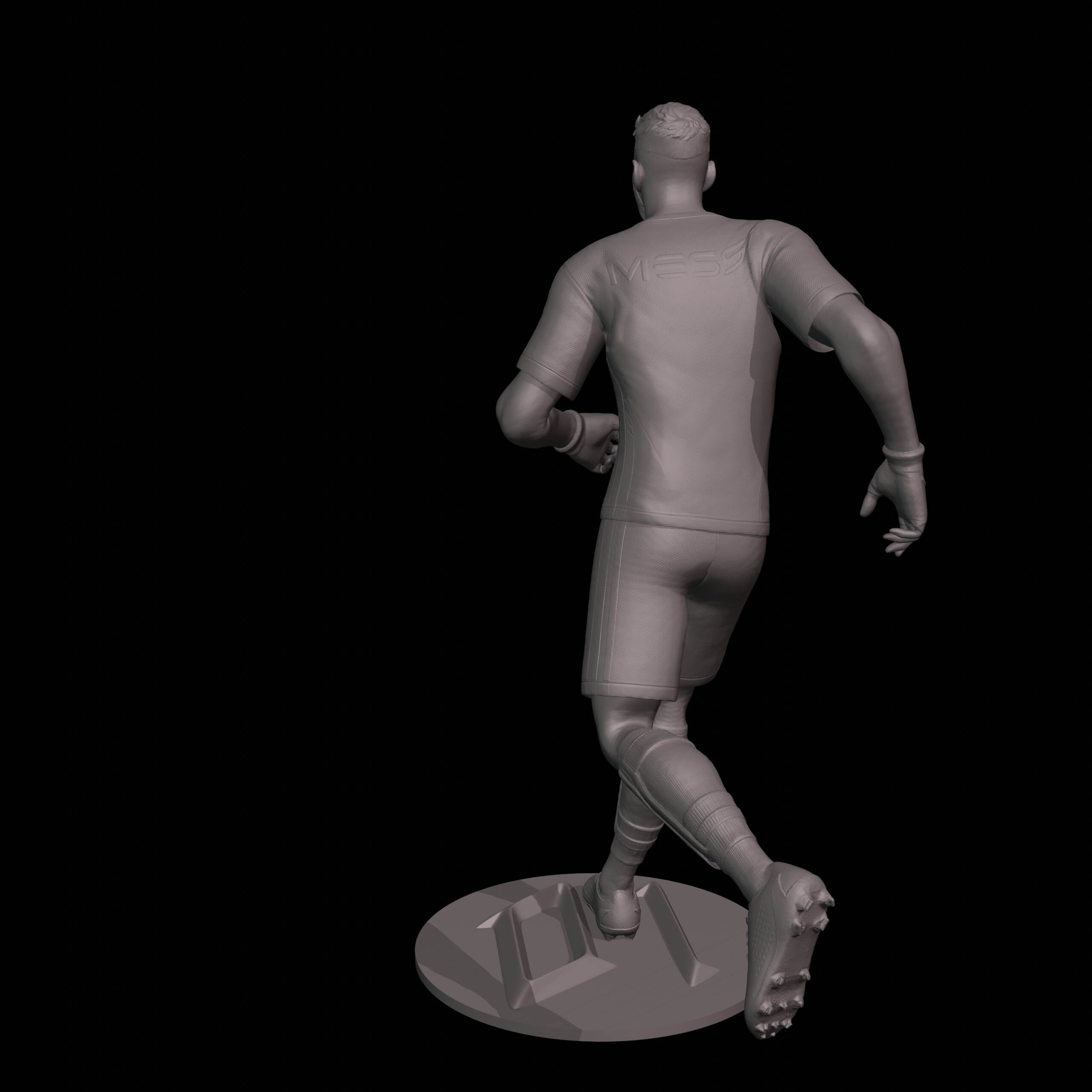 Lionel Messi - 3D Model by Moogar